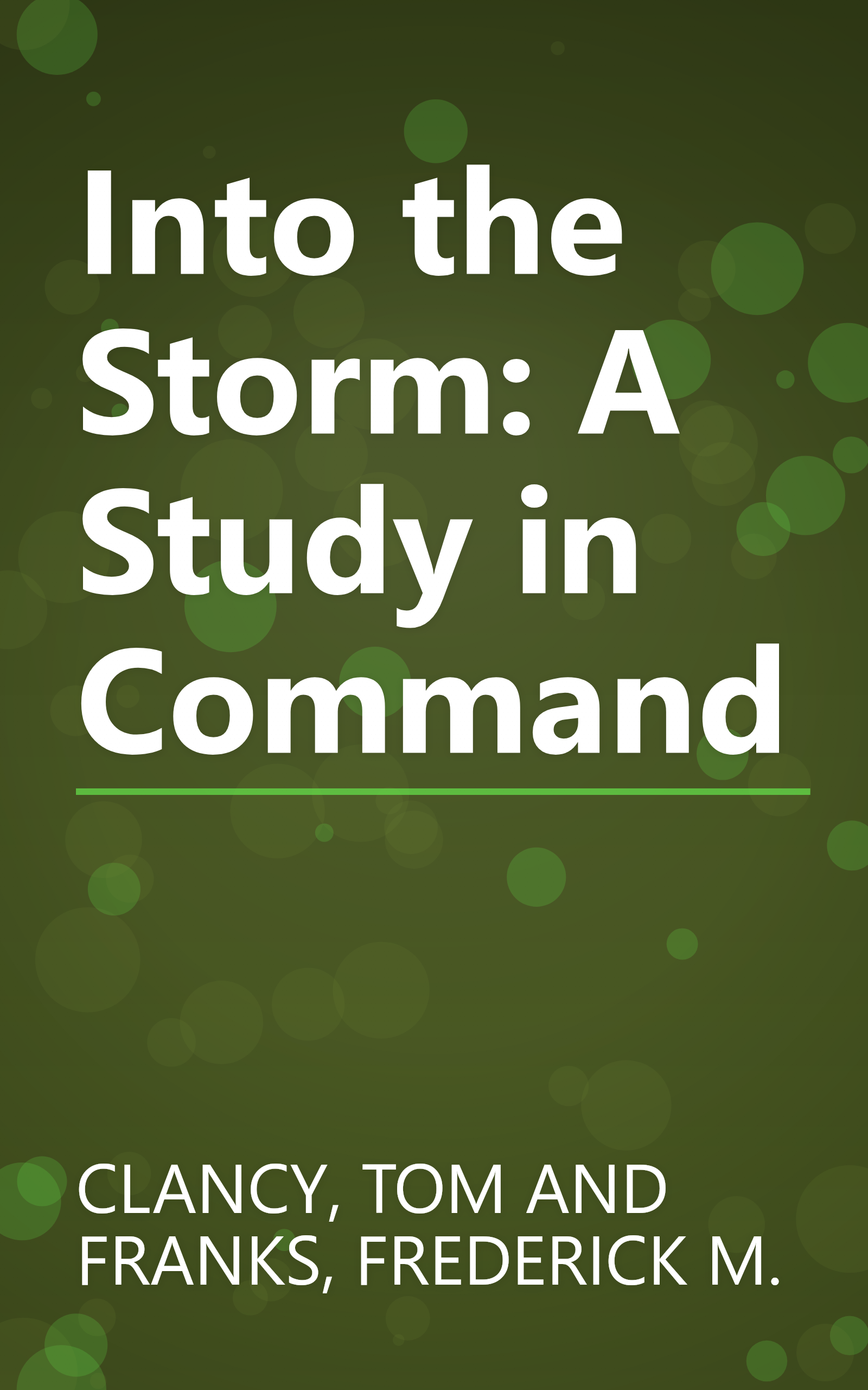 Into the Storm: A Study in Command book cover