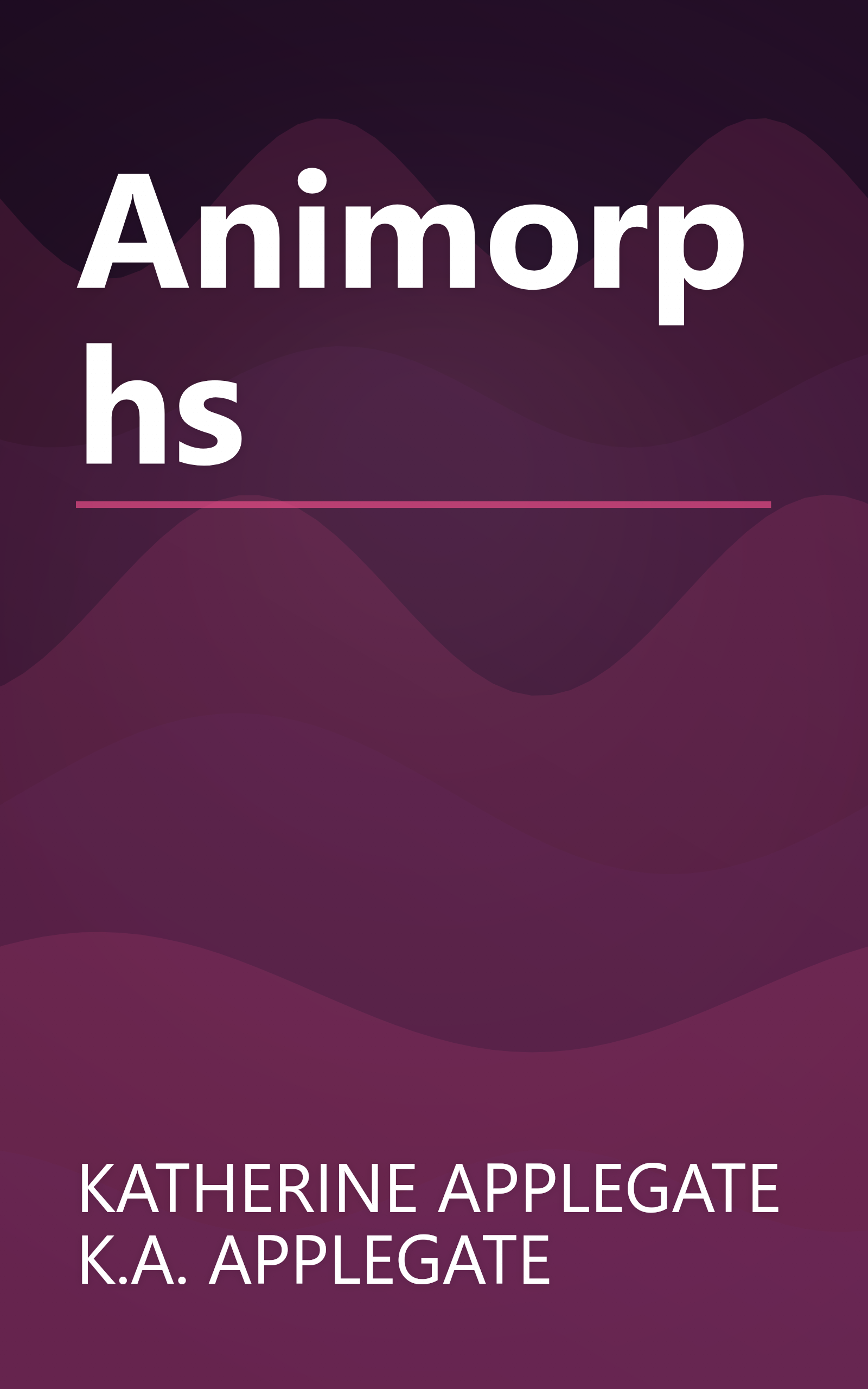 Animorphs book cover