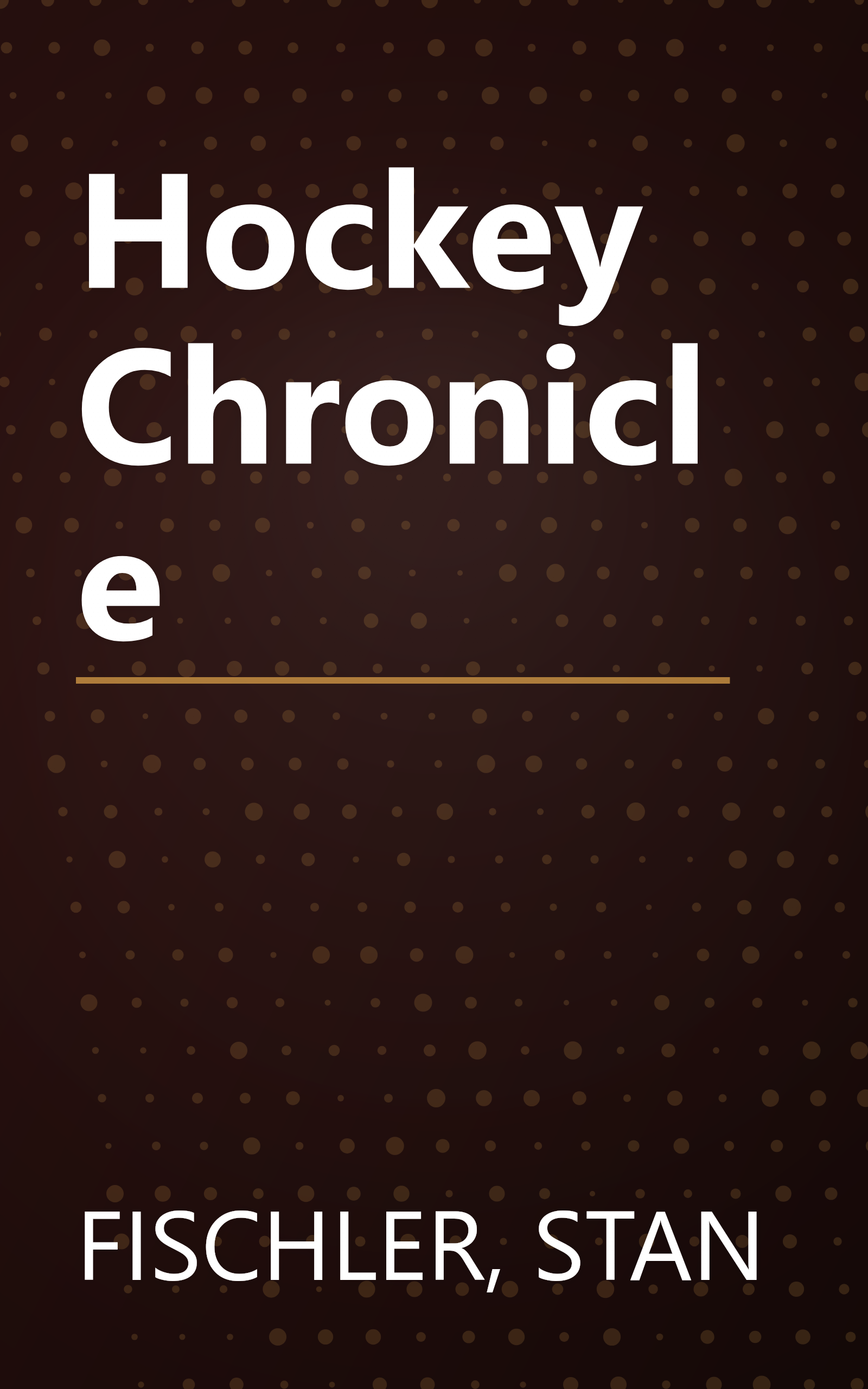 Hockey Chronicle book cover
