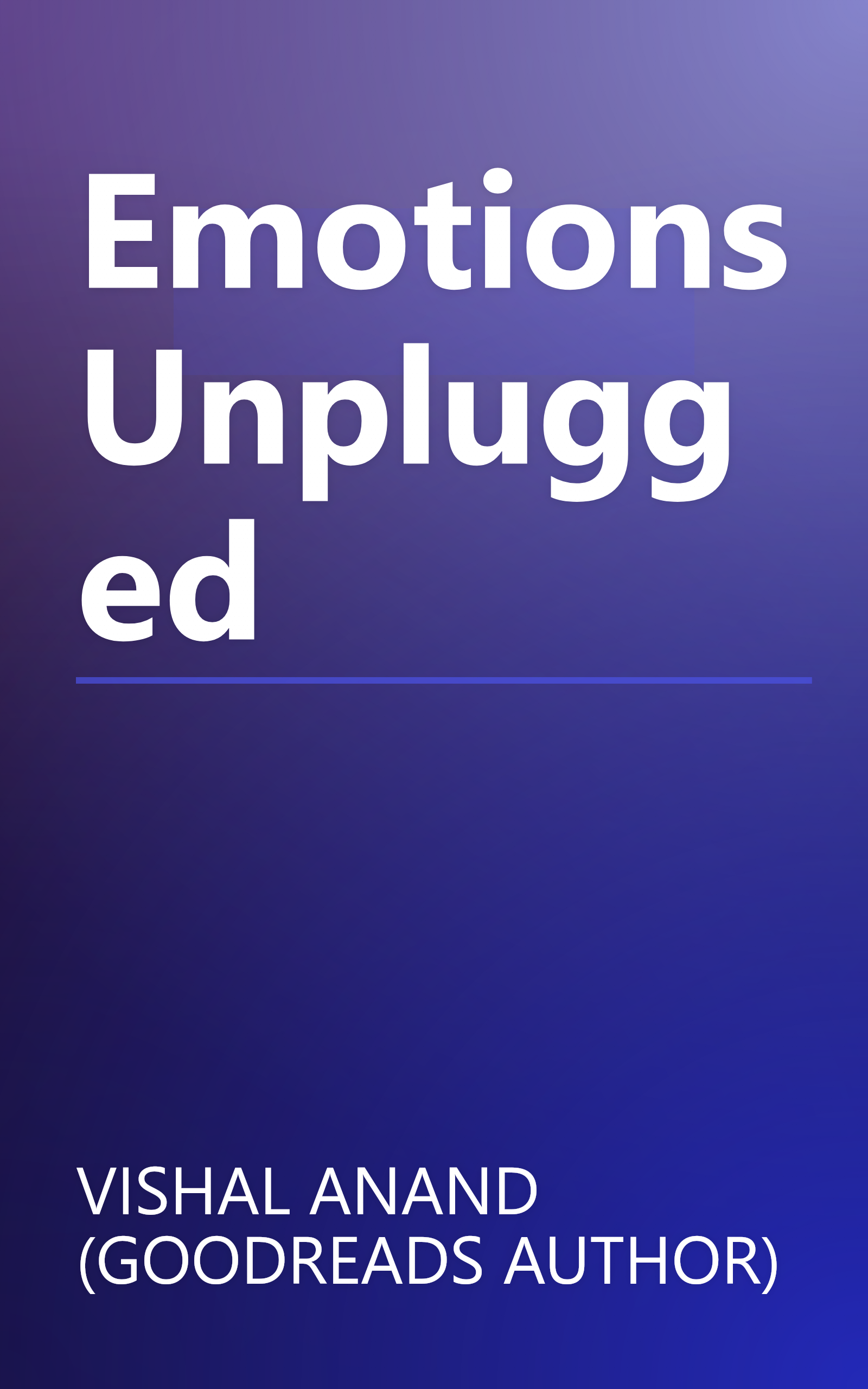 Emotions Unplugged book cover