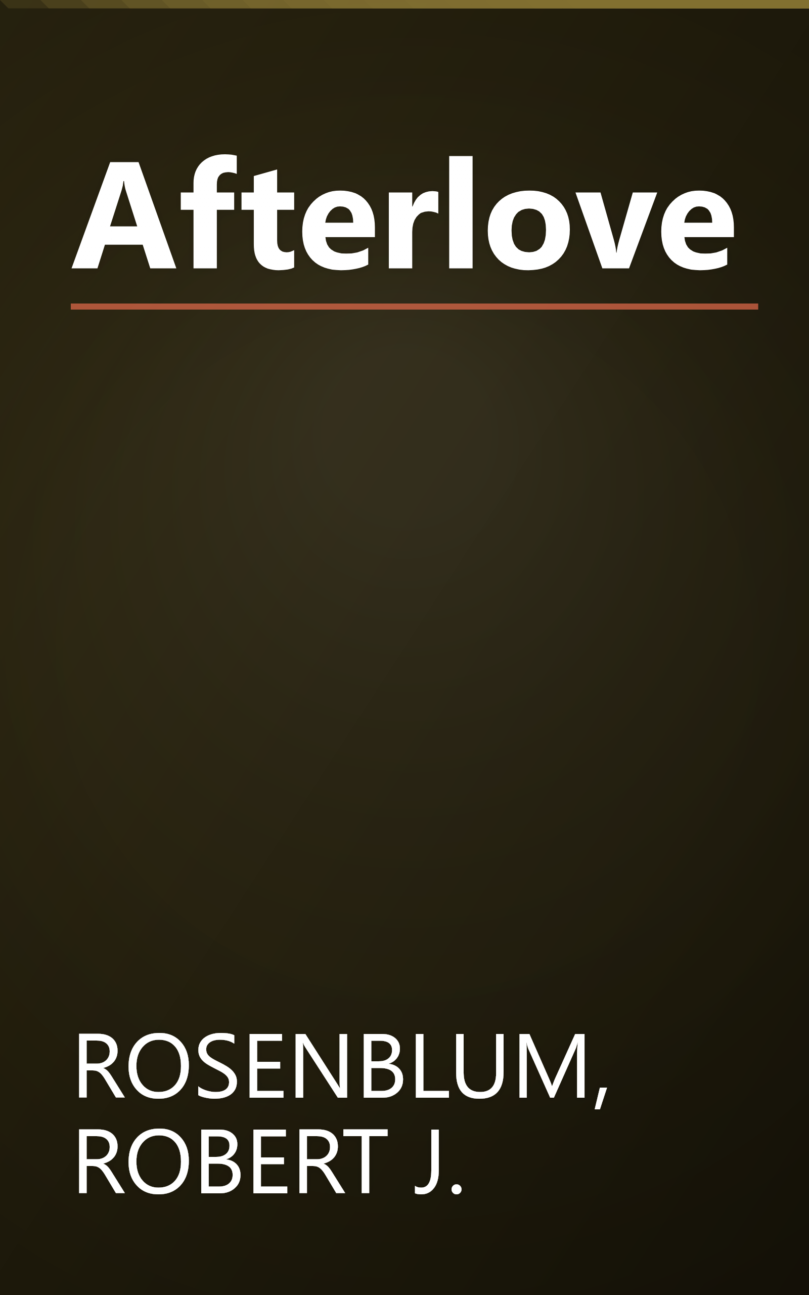 Afterlove book cover