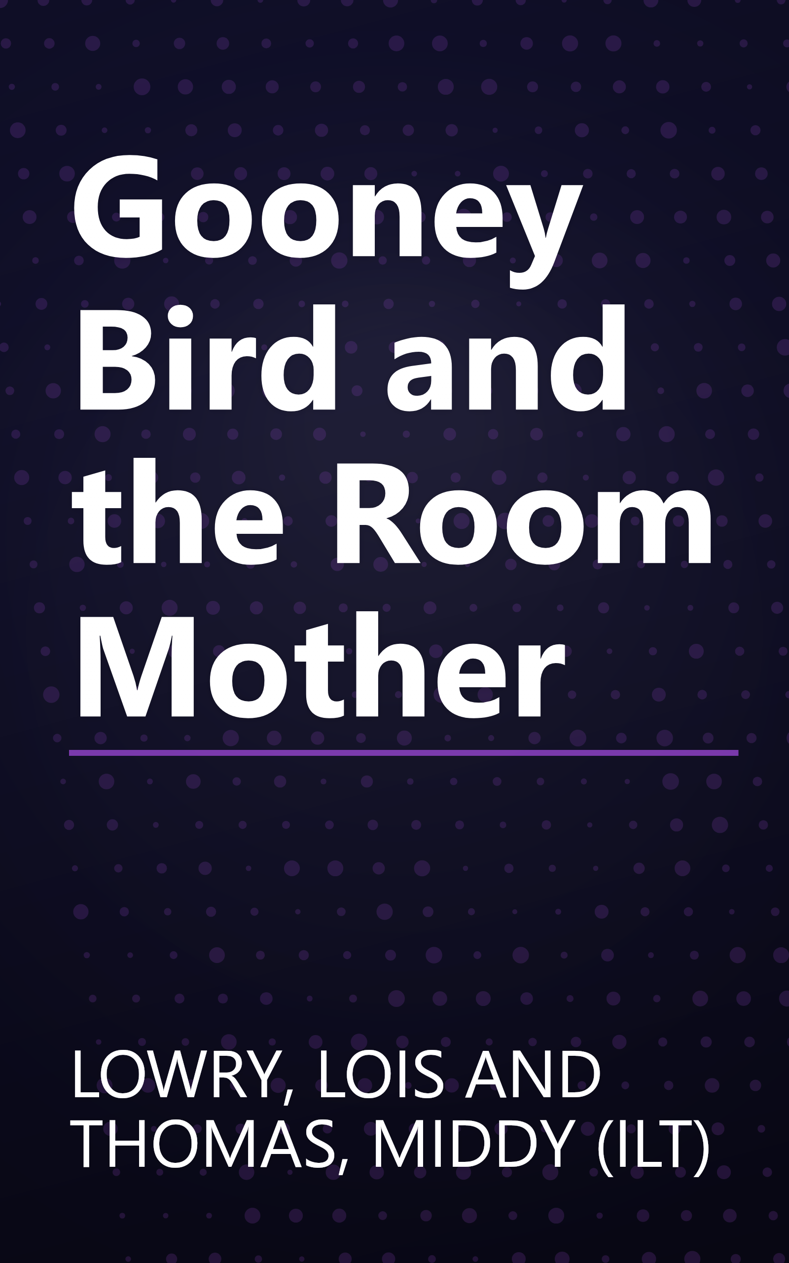 Gooney Bird and the Room Mother book cover