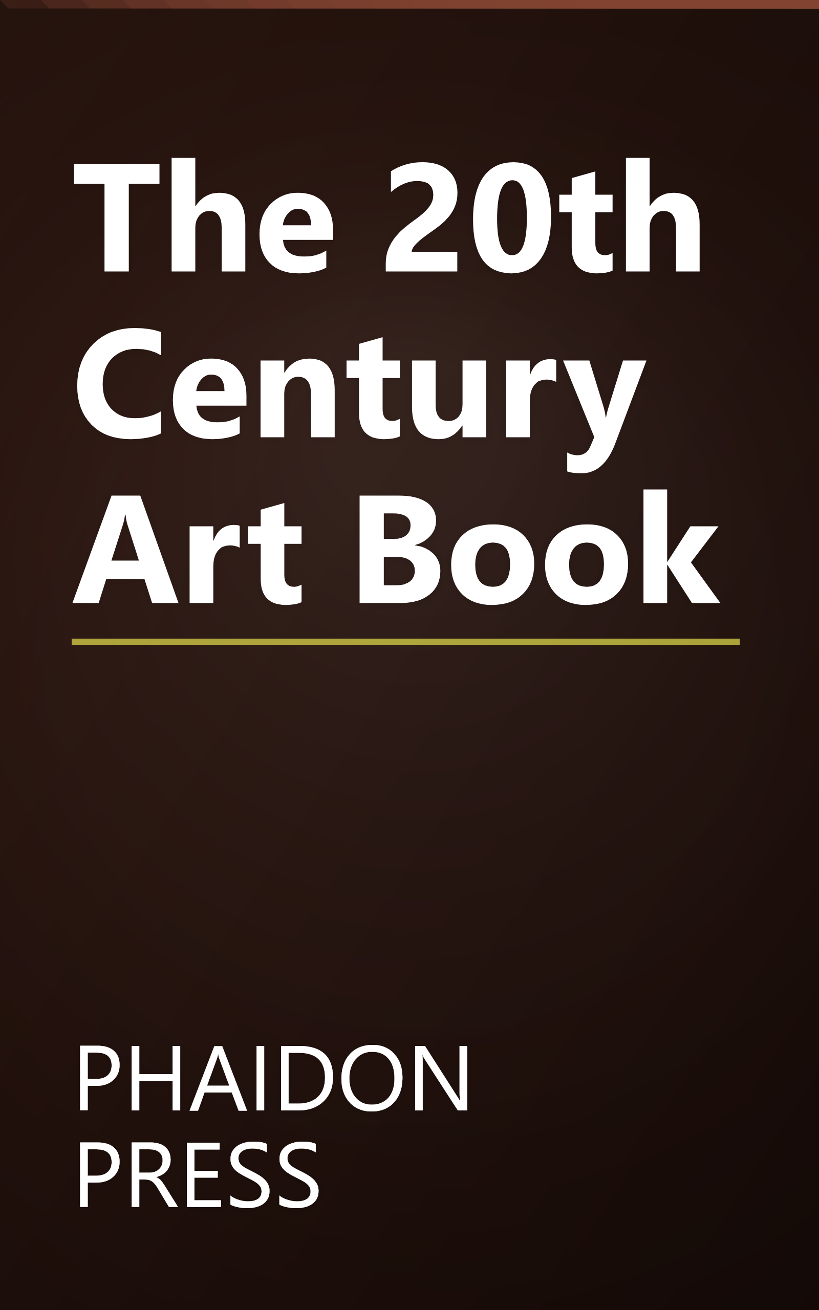 The 20th Century Art Book book cover