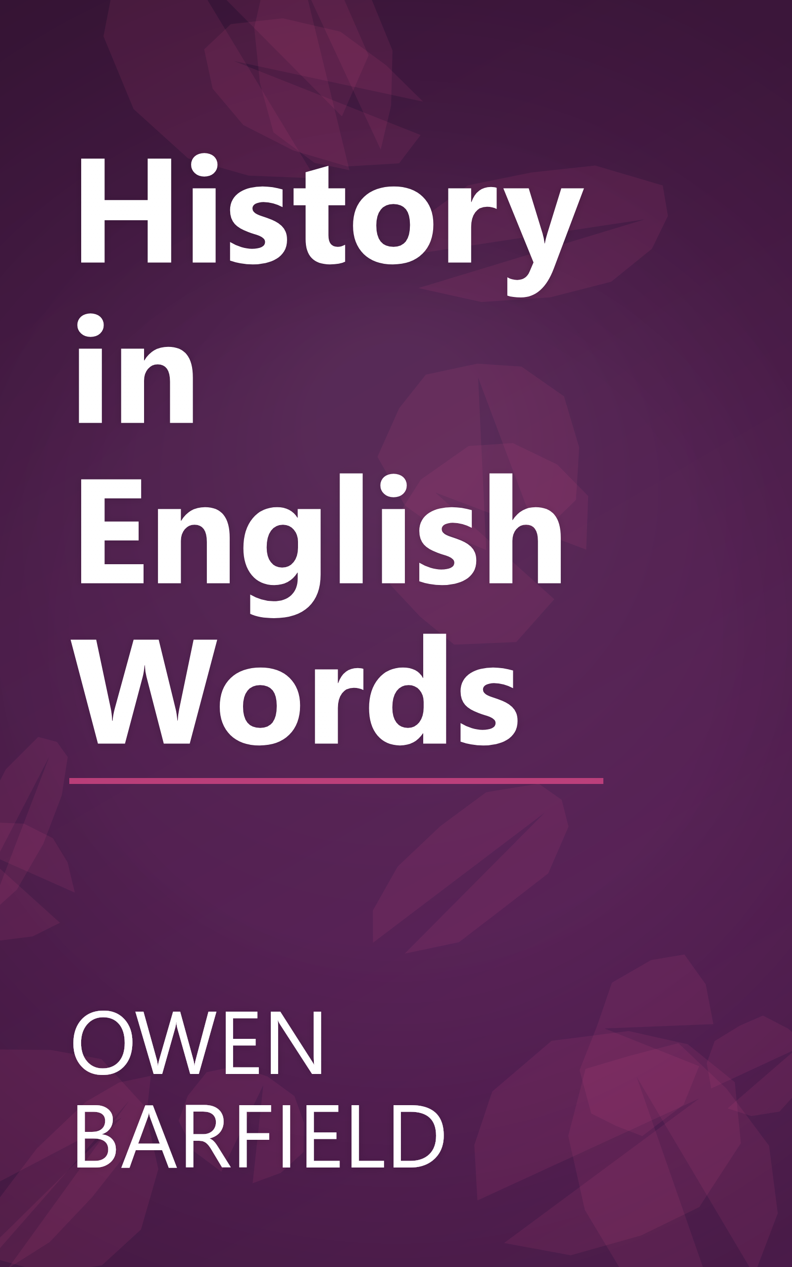 History in English Words book cover