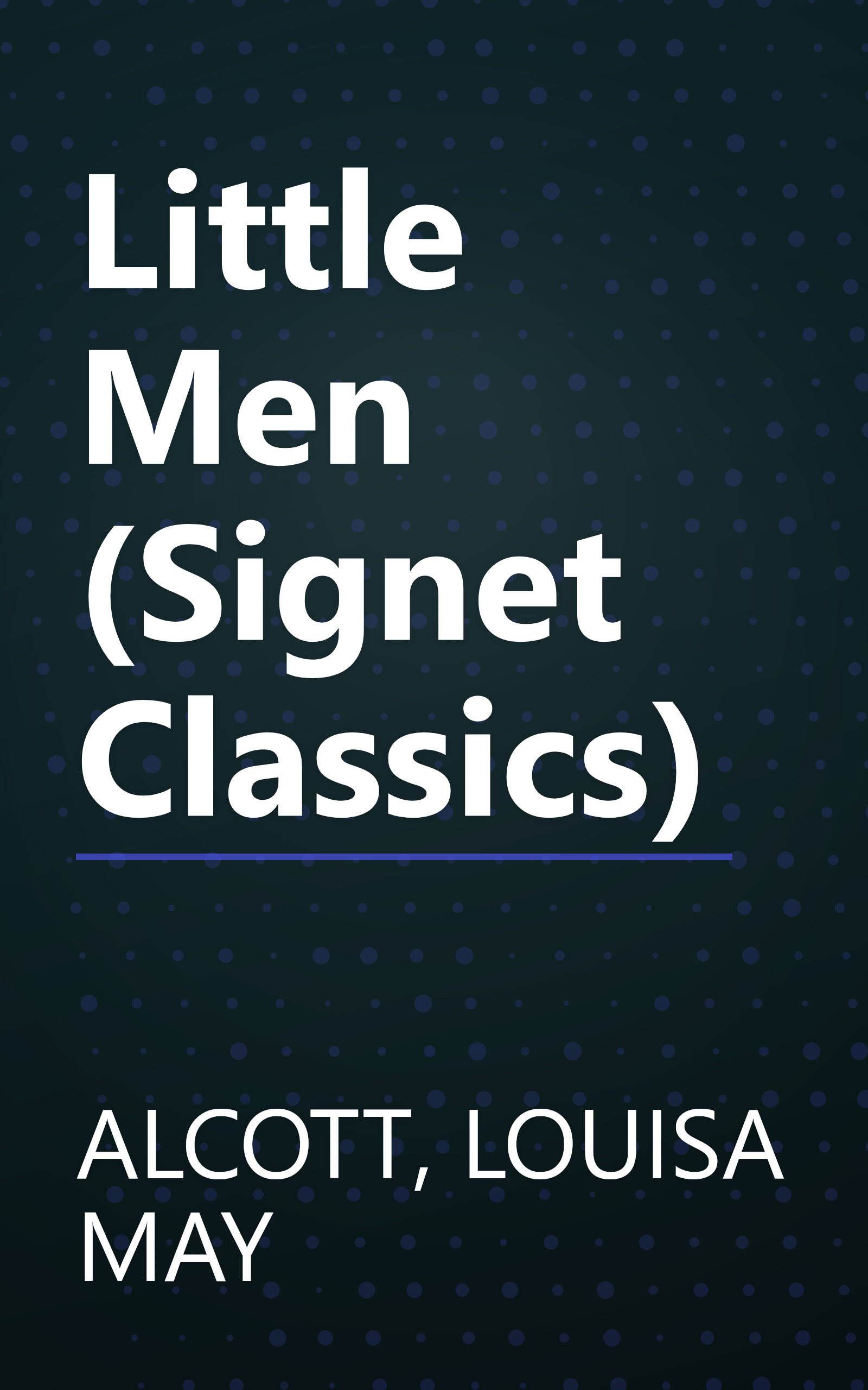 Little Men (Signet Classics) book cover