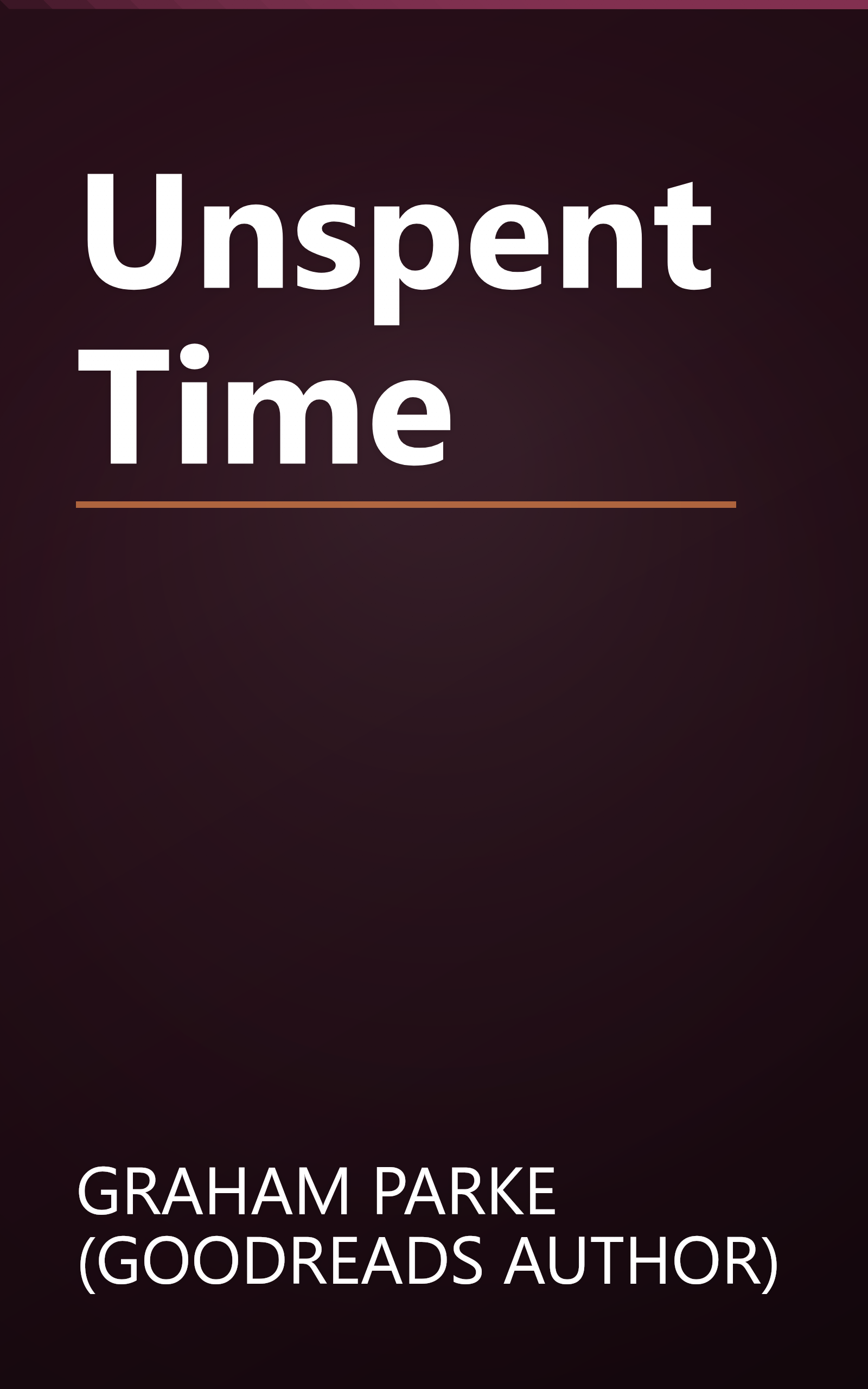 Unspent Time book cover