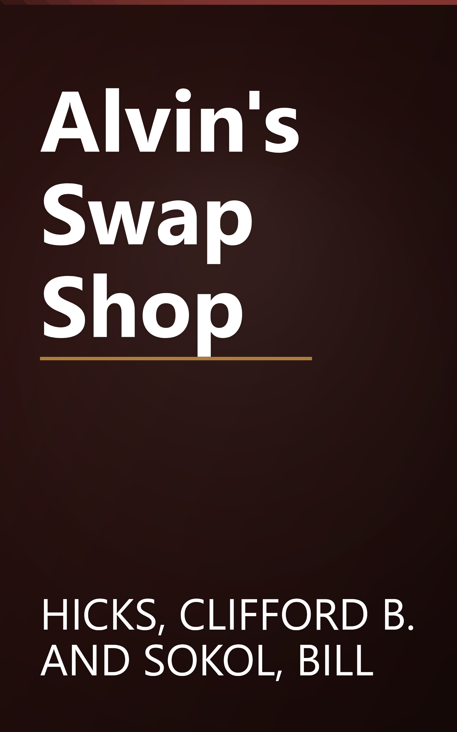 Alvin's Swap Shop book cover