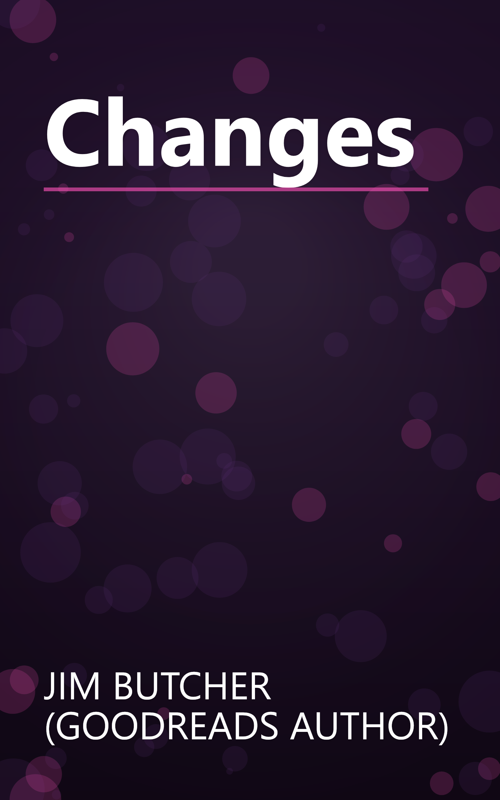 Changes book cover