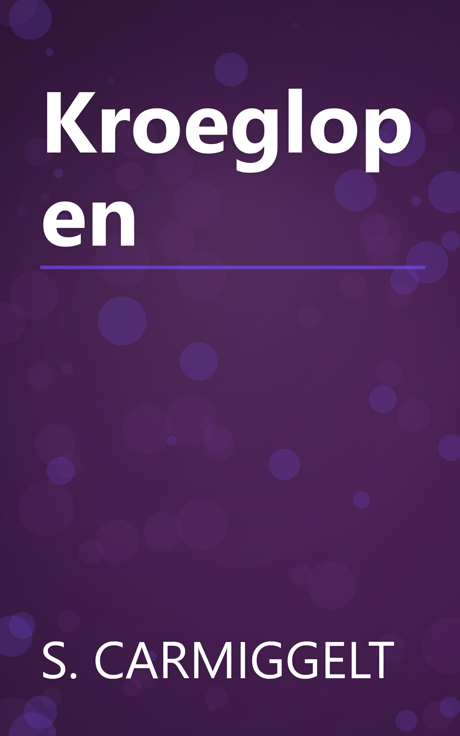 Kroeglopen book cover