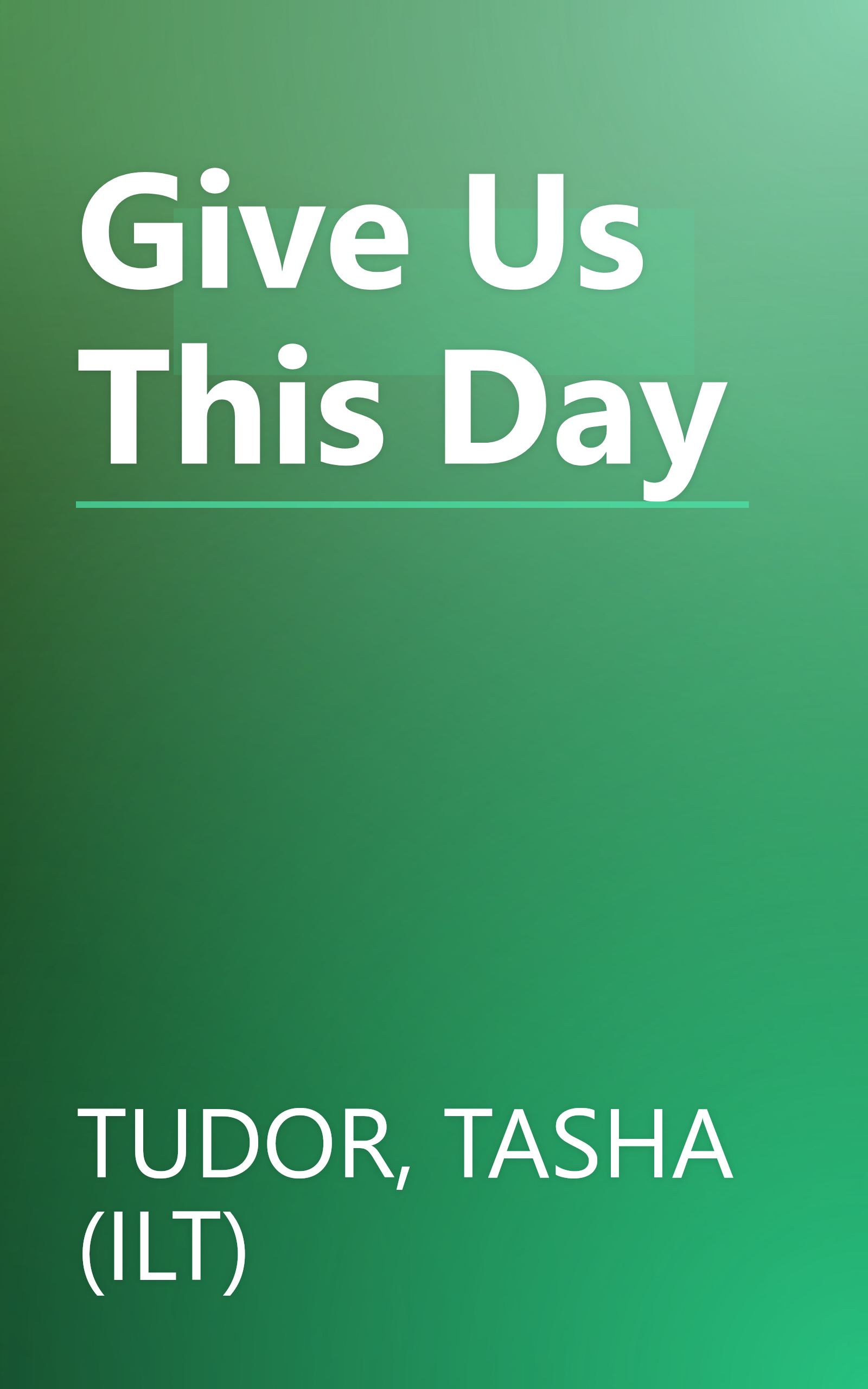 Give Us This Day book cover