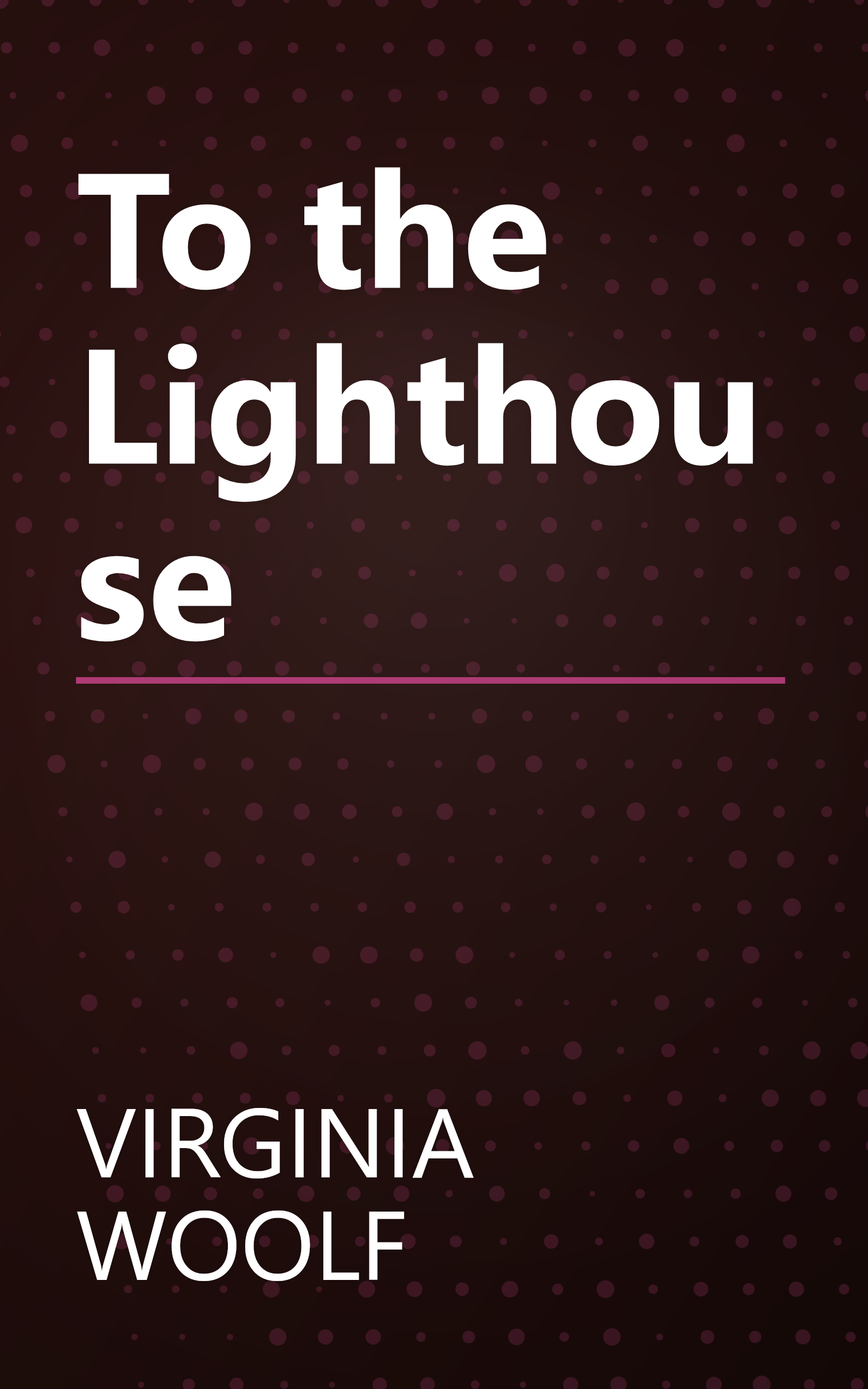 To the Lighthouse book cover