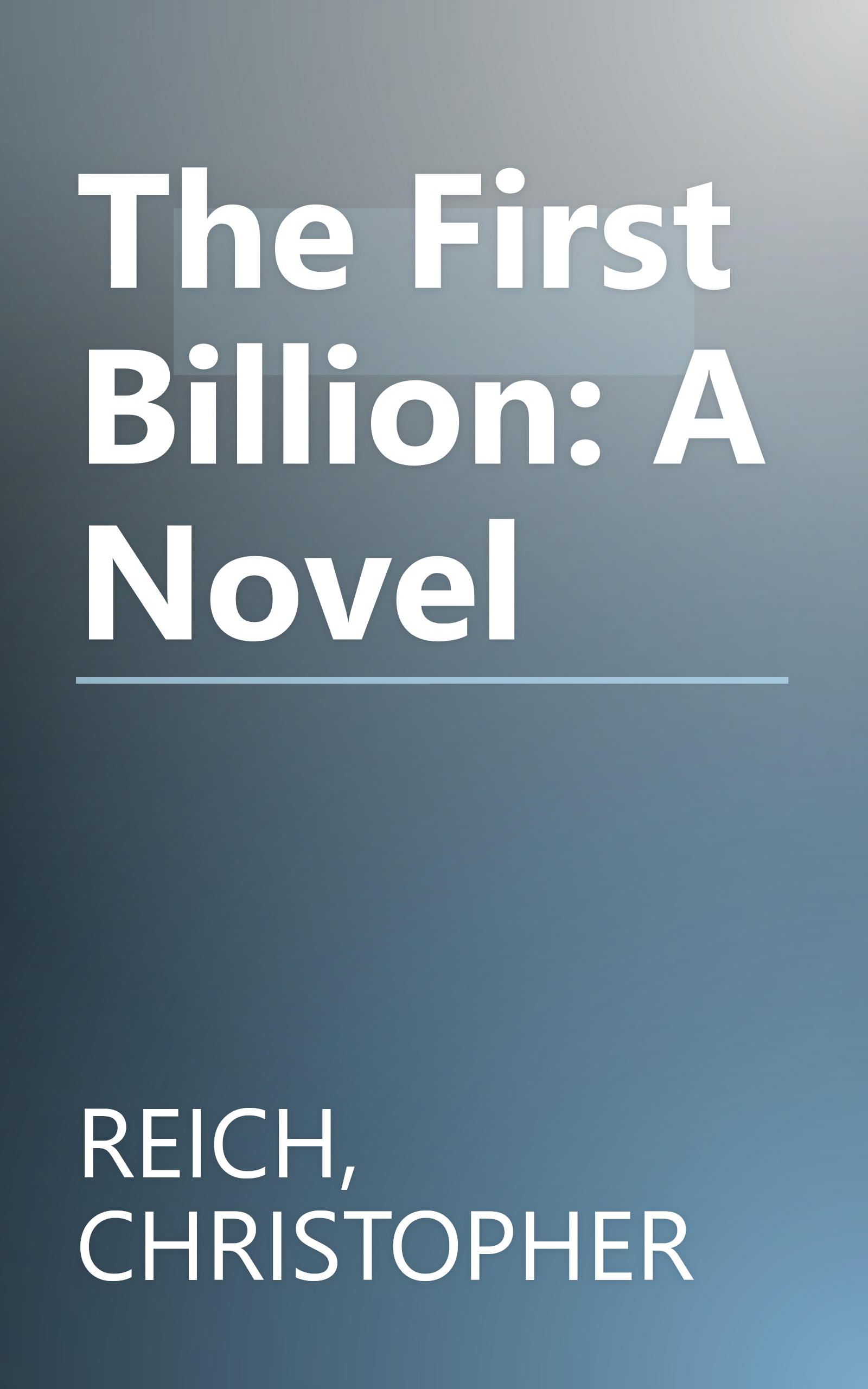The First Billion: A Novel book cover