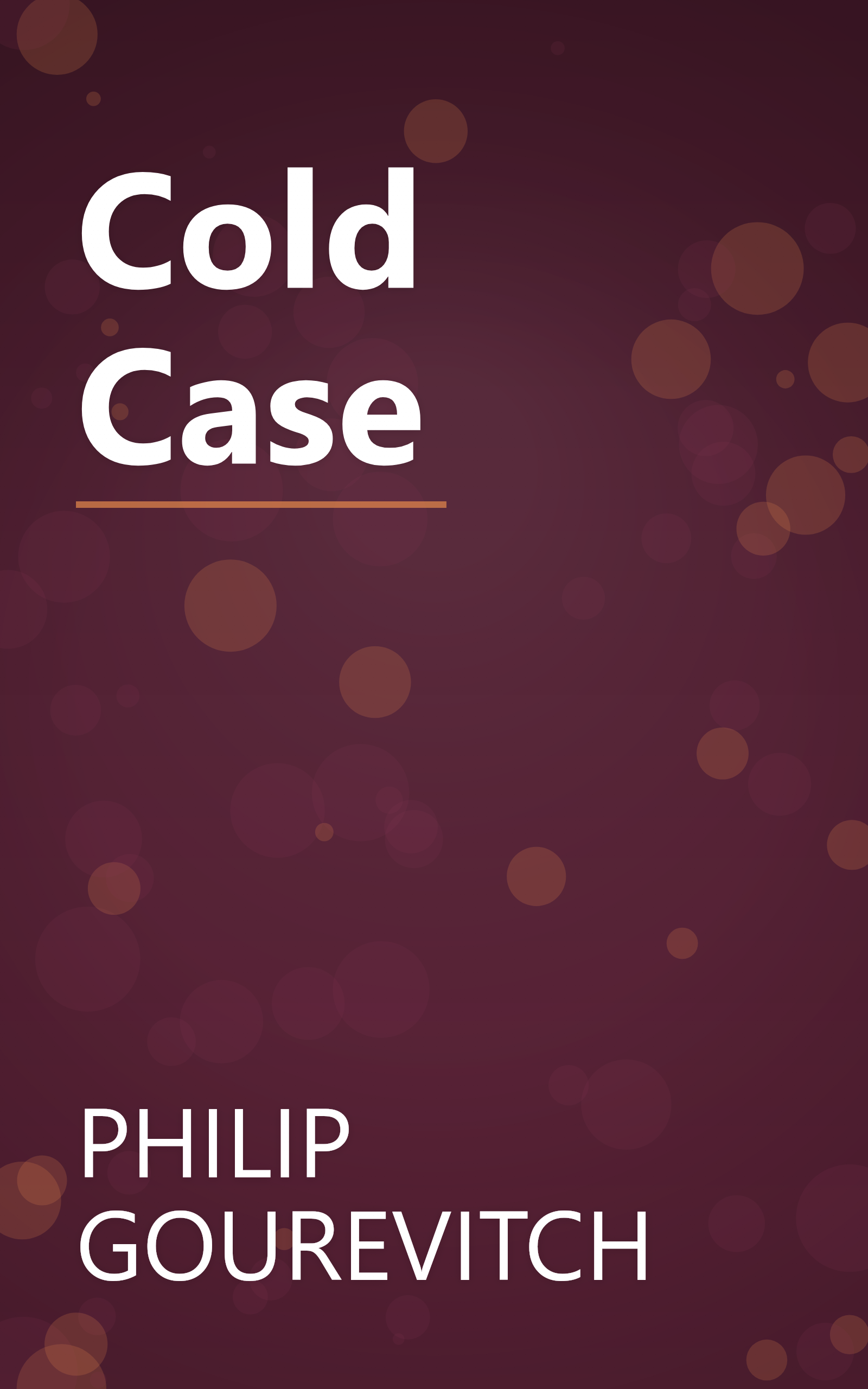 Cold Case book cover