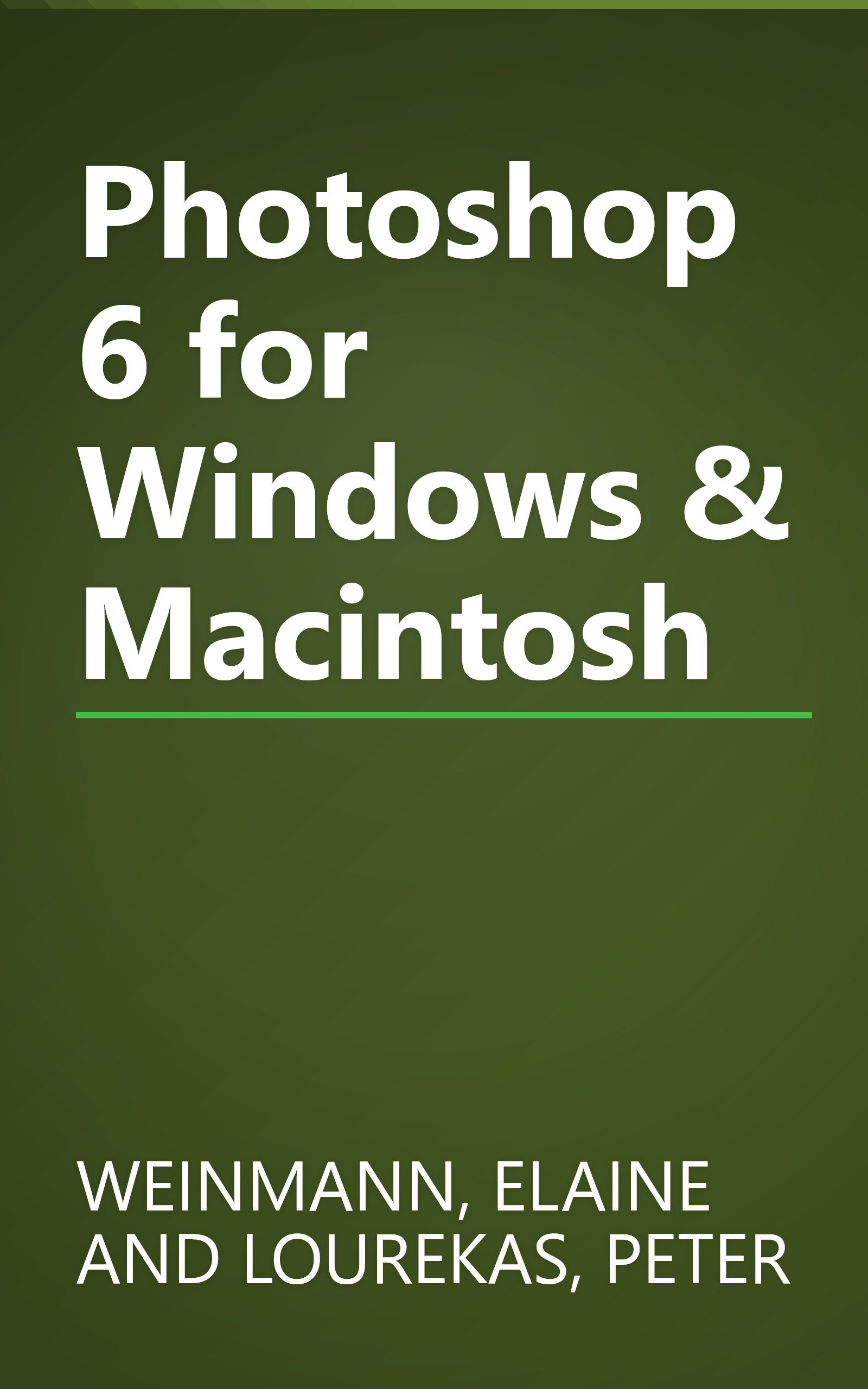 Photoshop 6 for Windows & Macintosh book cover