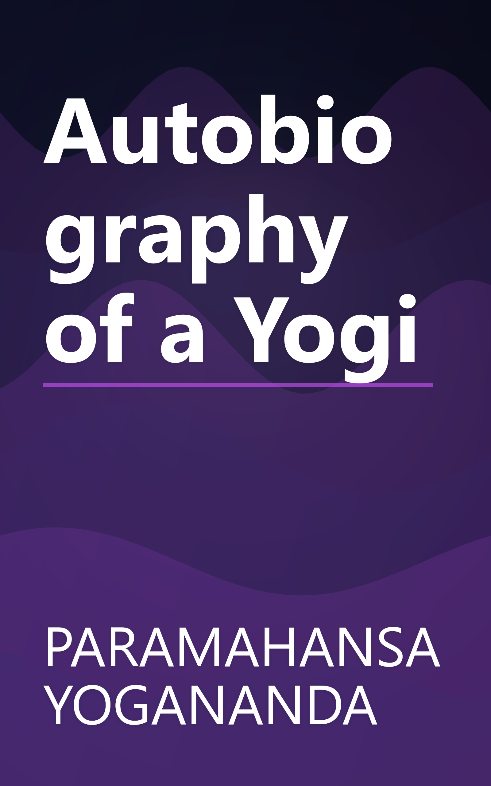 Autobiography of a Yogi book cover