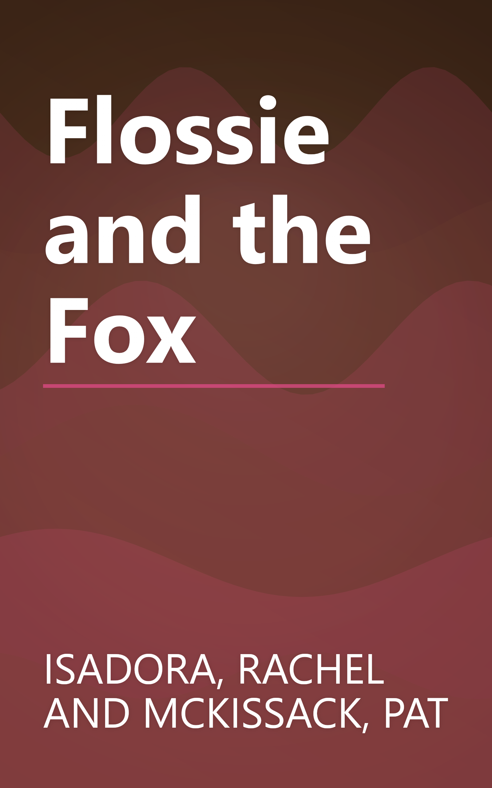 Flossie and the Fox book cover
