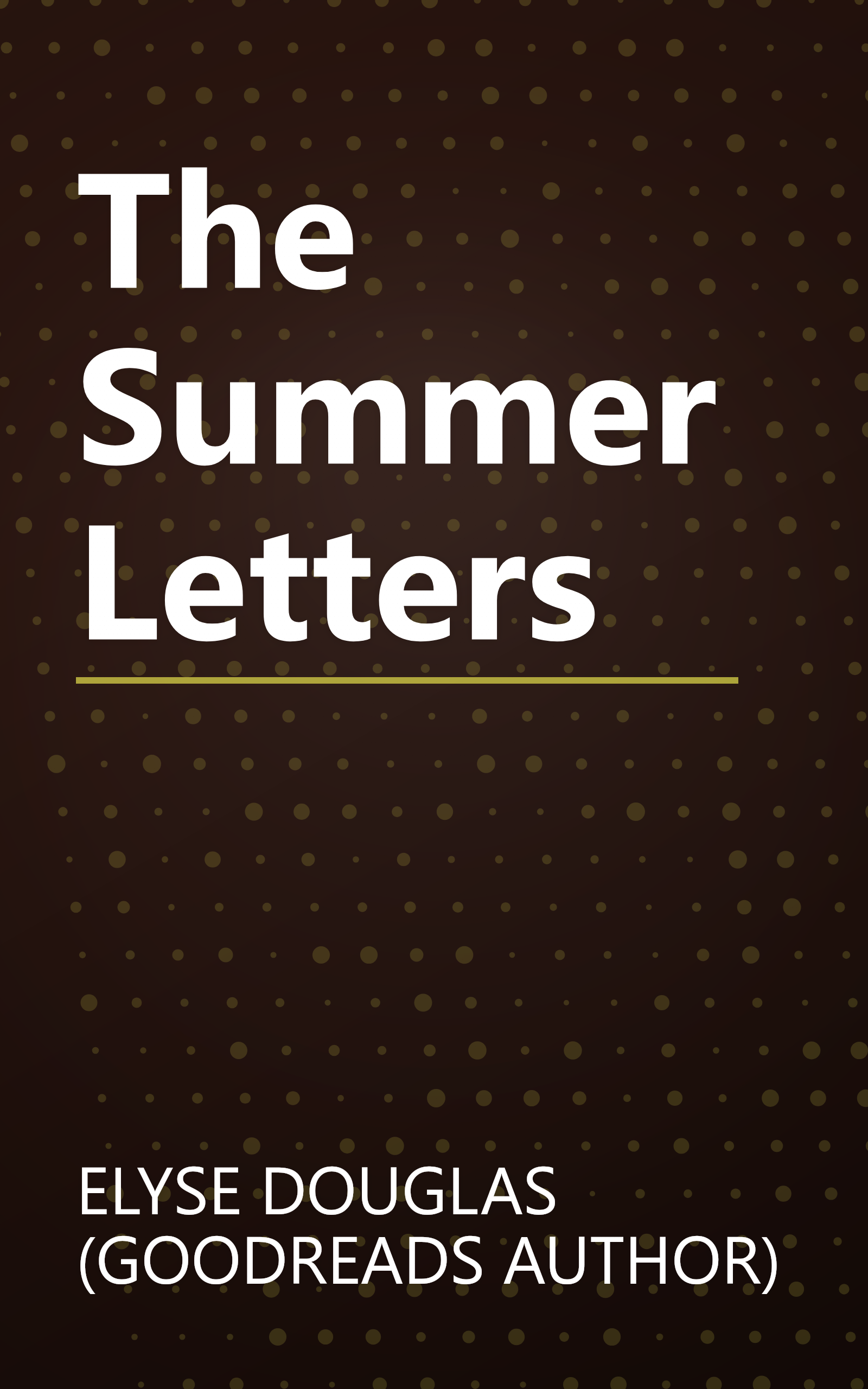 The Summer Letters book cover