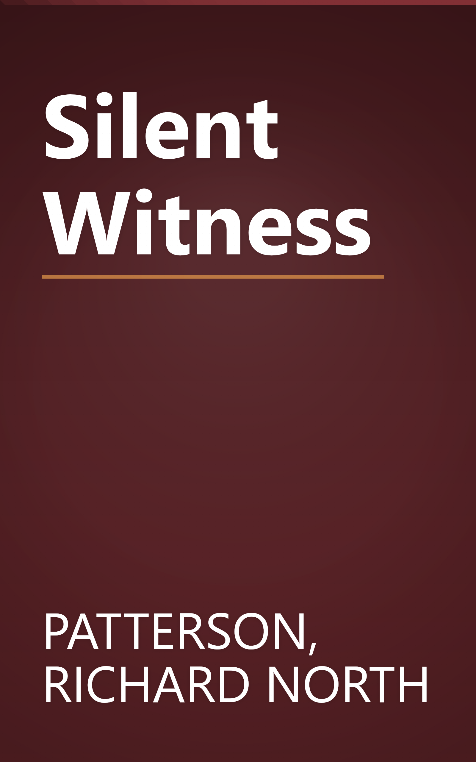 Silent Witness book cover