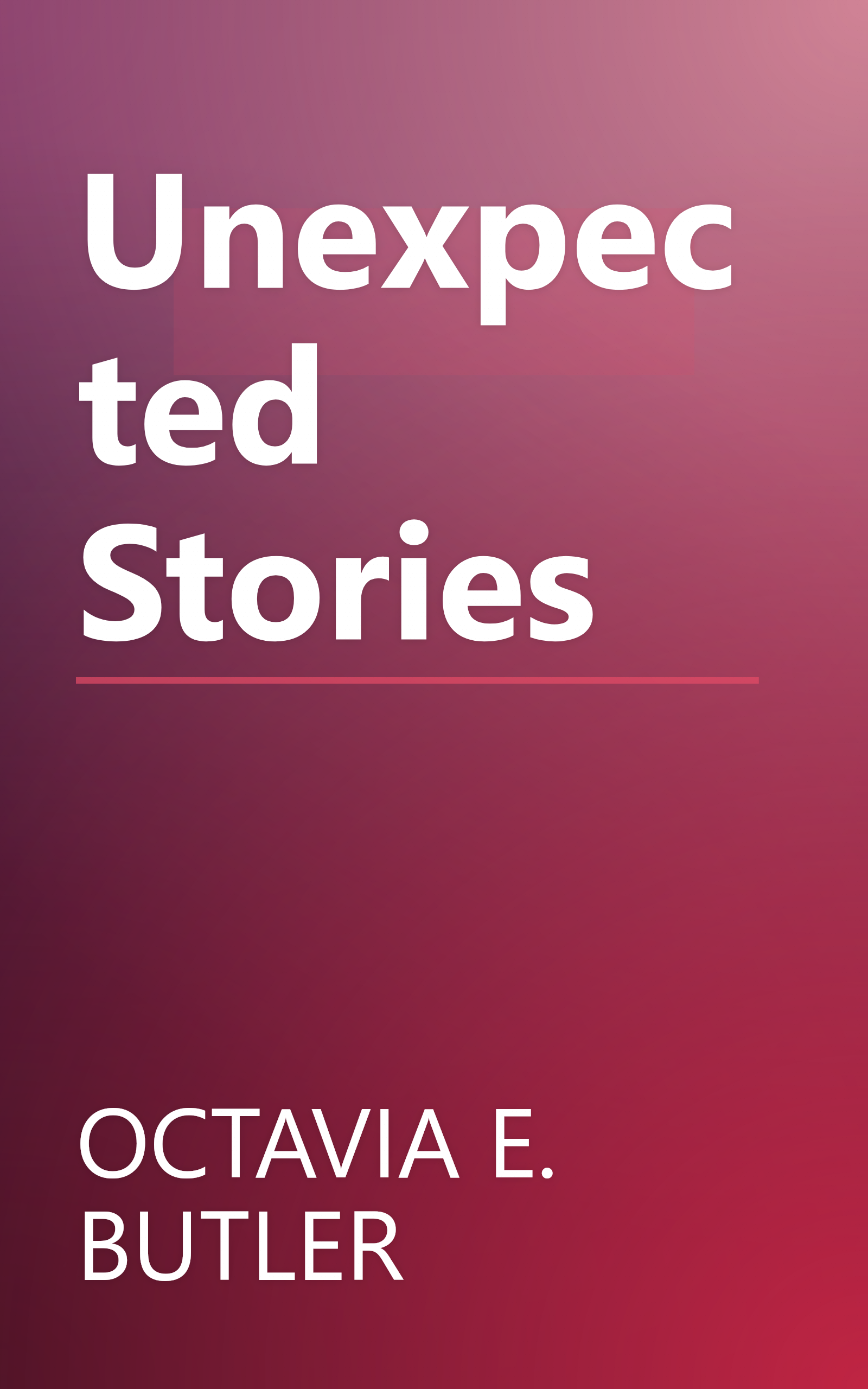 Unexpected Stories book cover