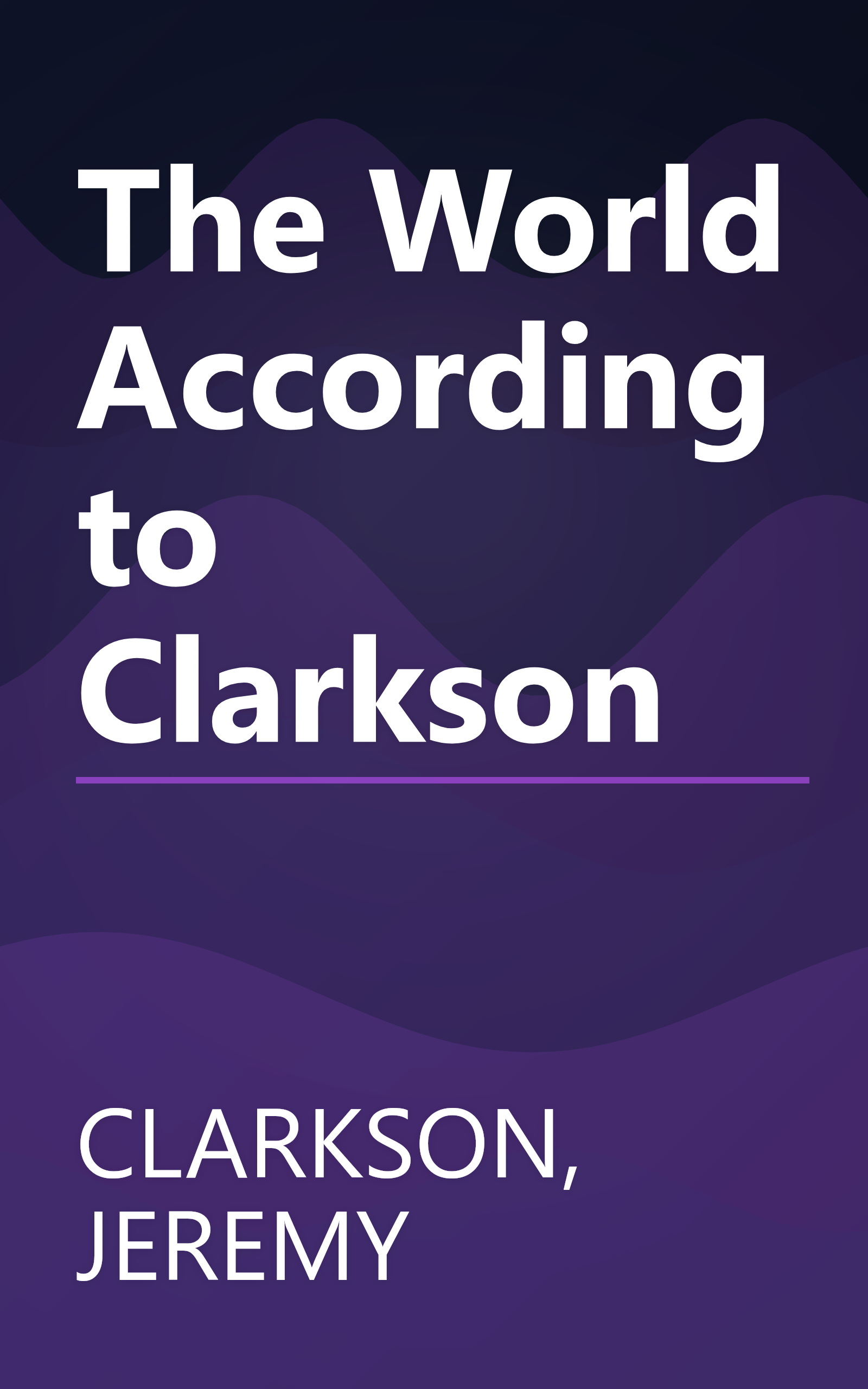The World According to Clarkson book cover
