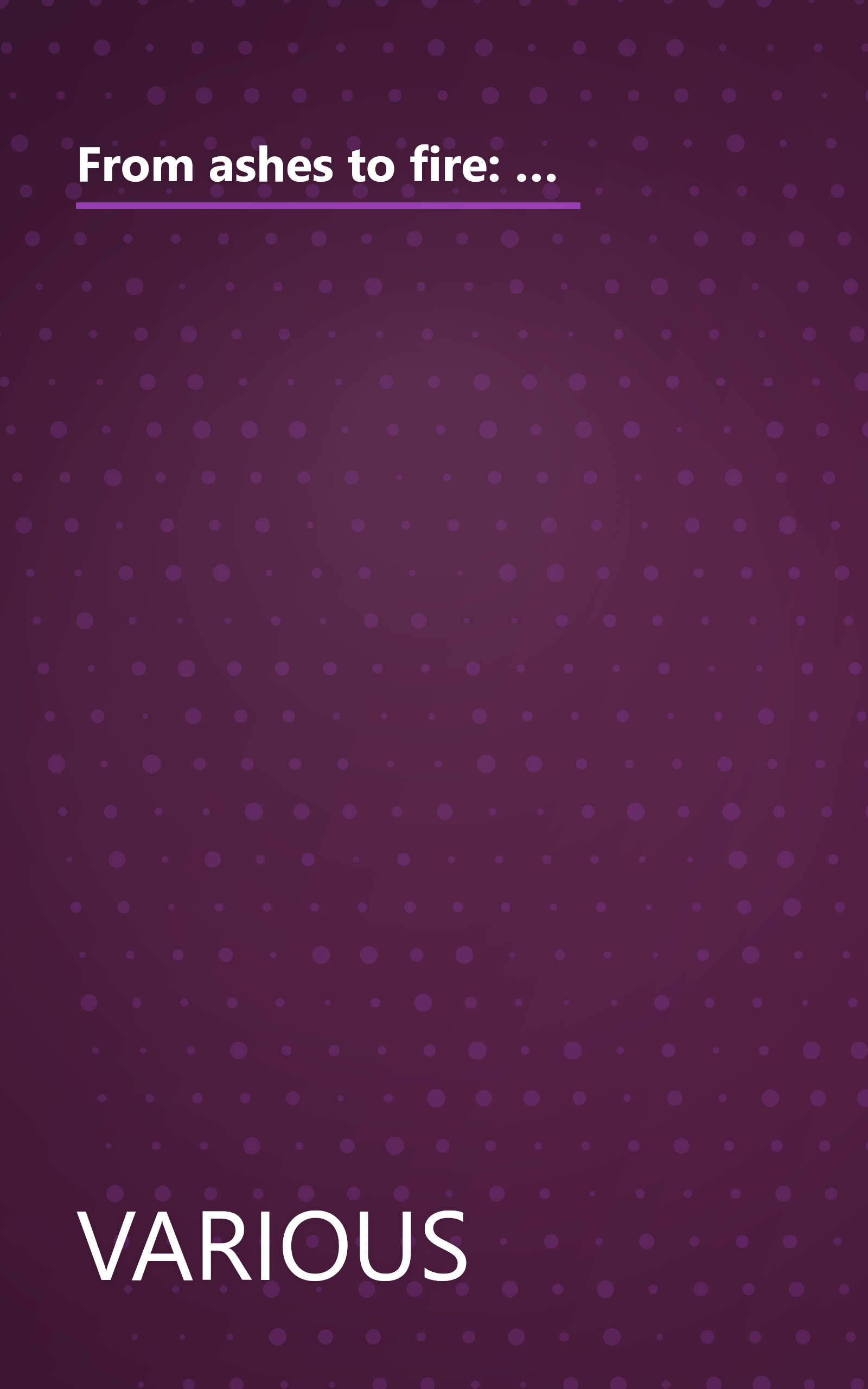 From ashes to fire: Services of worship for the seasons of Lent and Easter with introduction and commentary (Supplemental worship resources) book cover