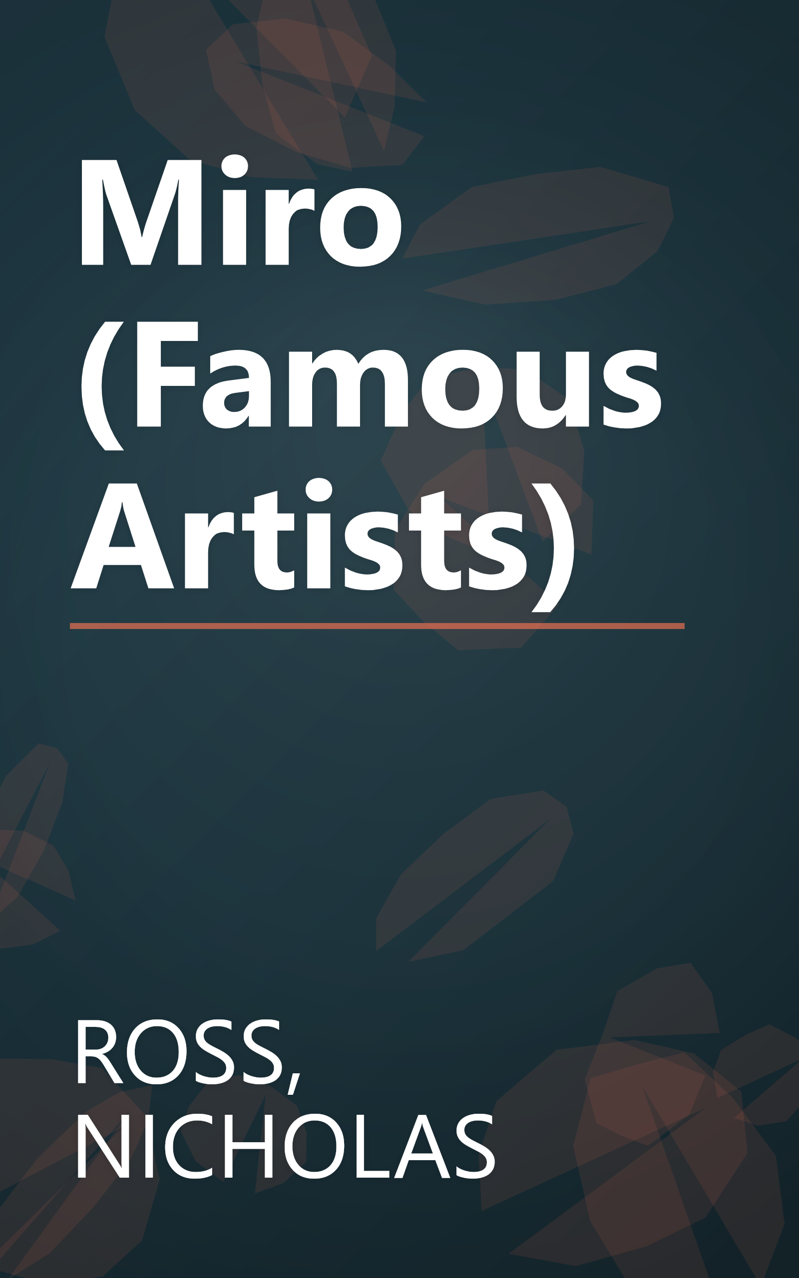 Miro (Famous Artists) book cover