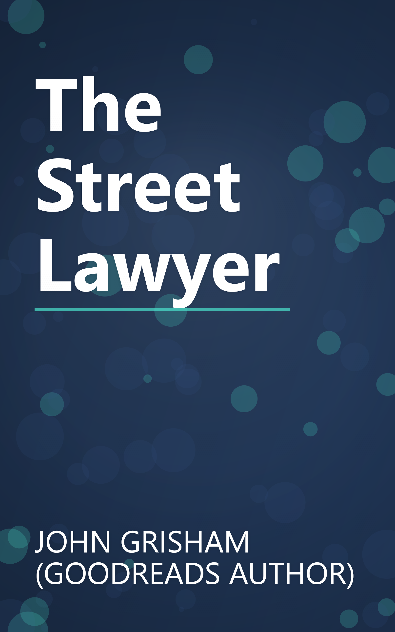The Street Lawyer book cover