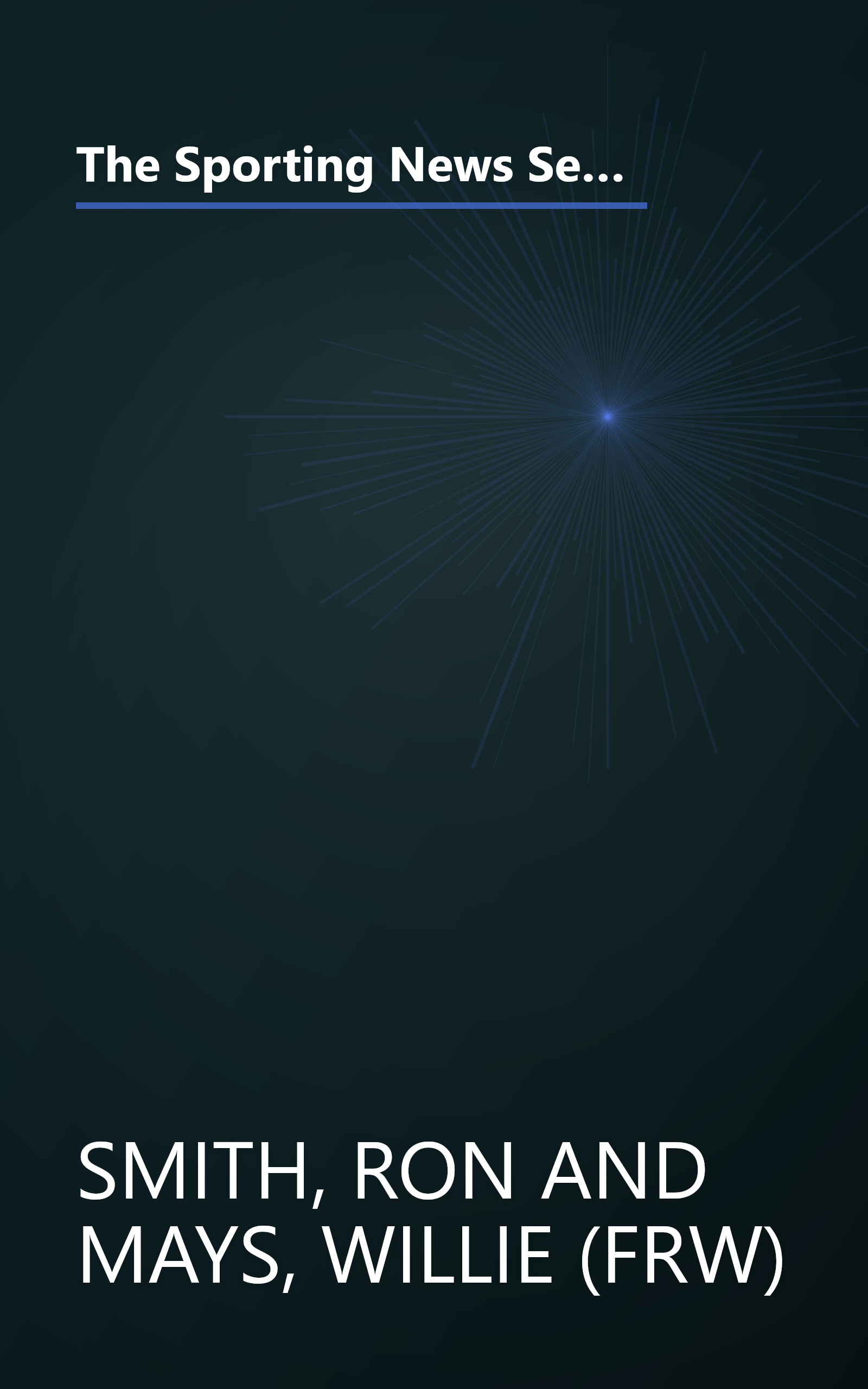 The Sporting News Selects Baseball's Greatest Players: A Celebration of the 20th Century's Best (Sporting News Series) book cover