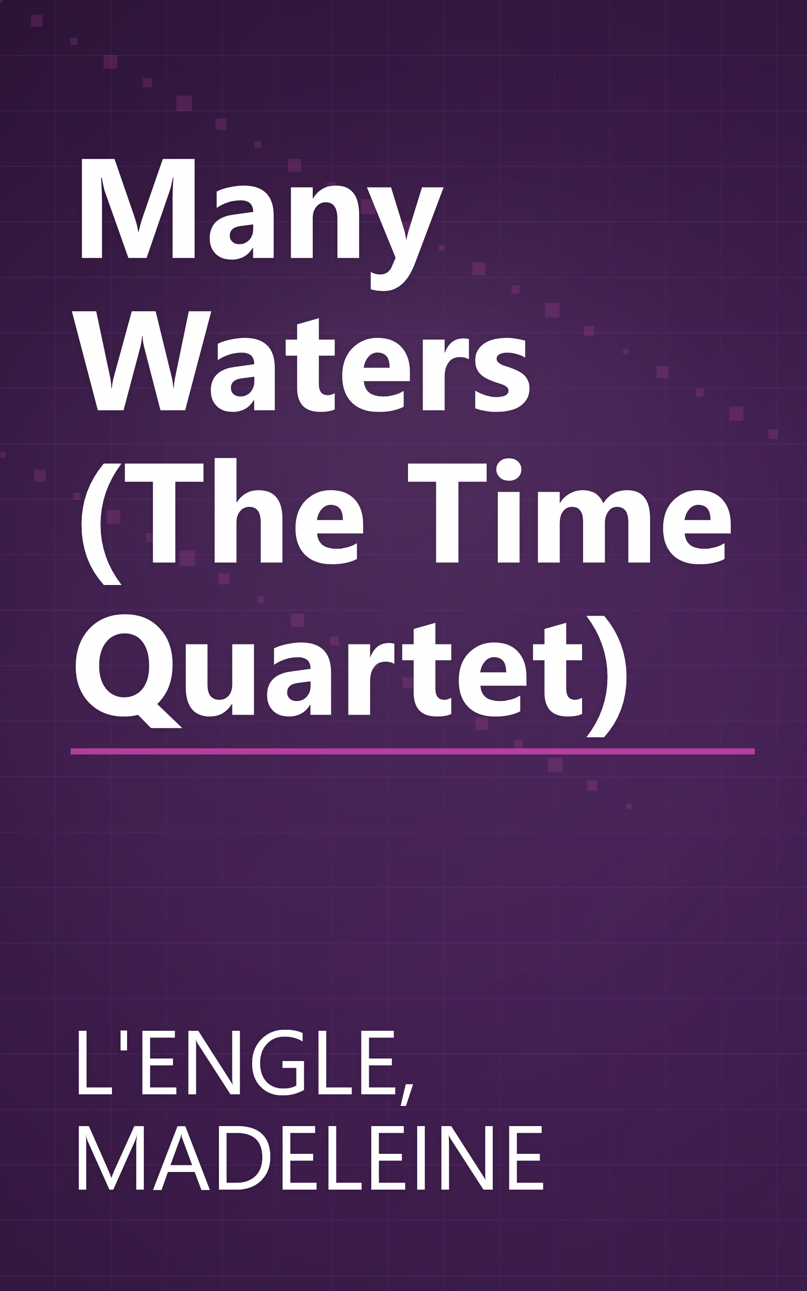 Many Waters (The Time Quartet) book cover
