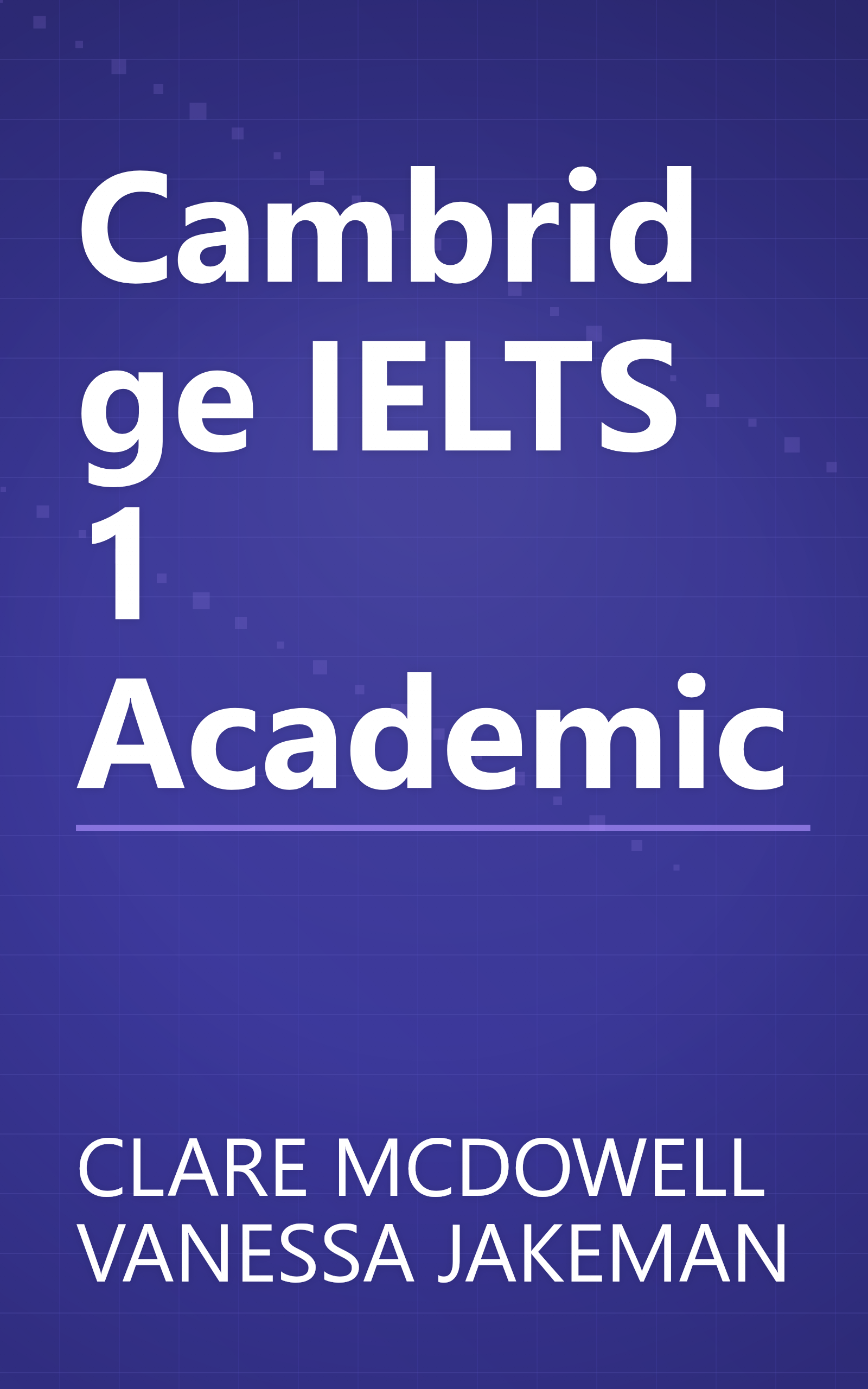 Cambridge IELTS 1 Academic book cover