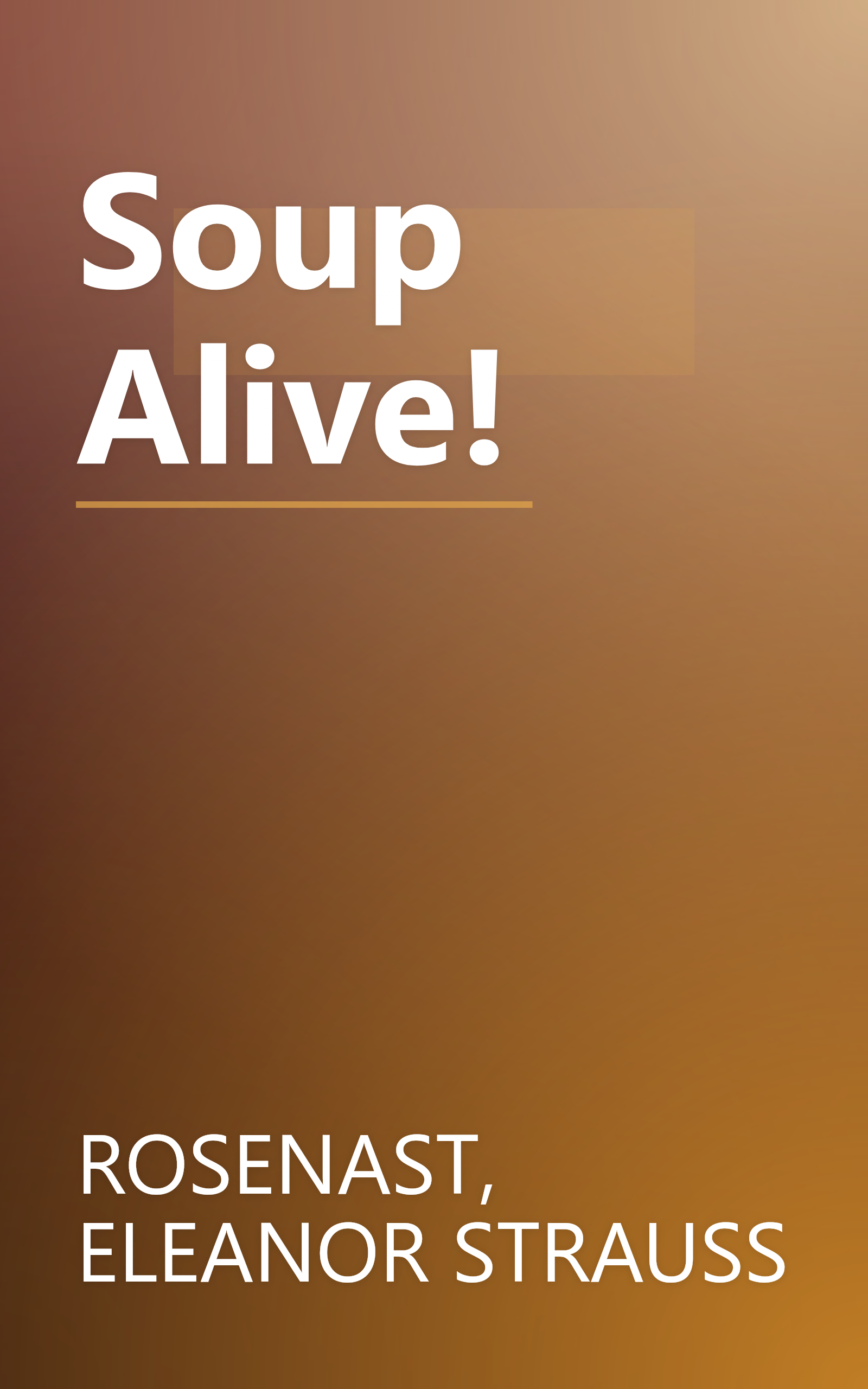 Soup Alive! book cover