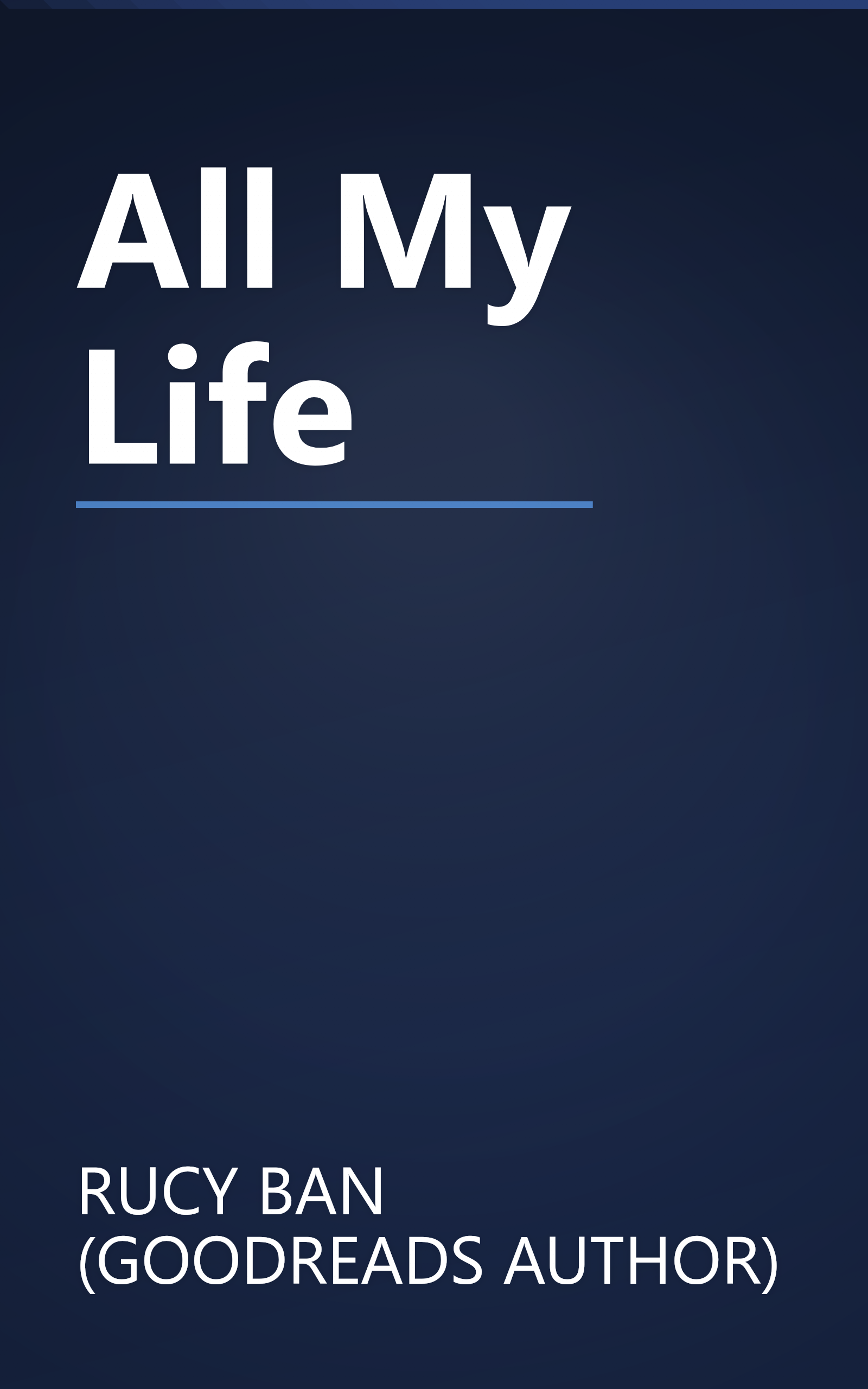 All My Life book cover