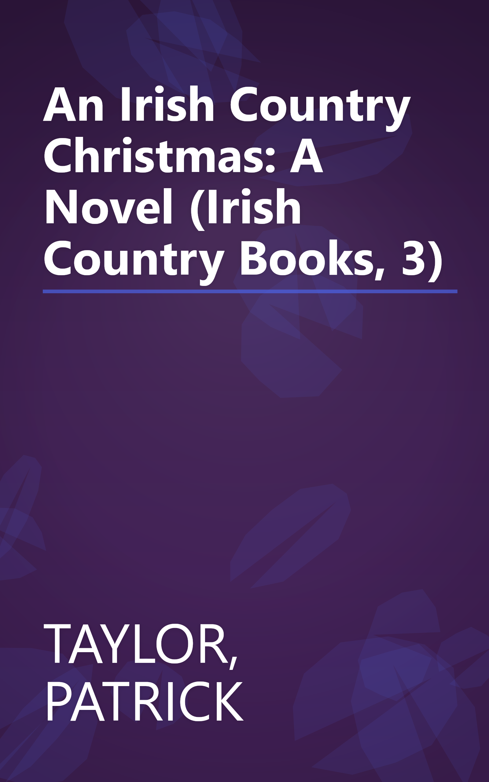 An Irish Country Christmas: A Novel (Irish Country Books, 3) book cover