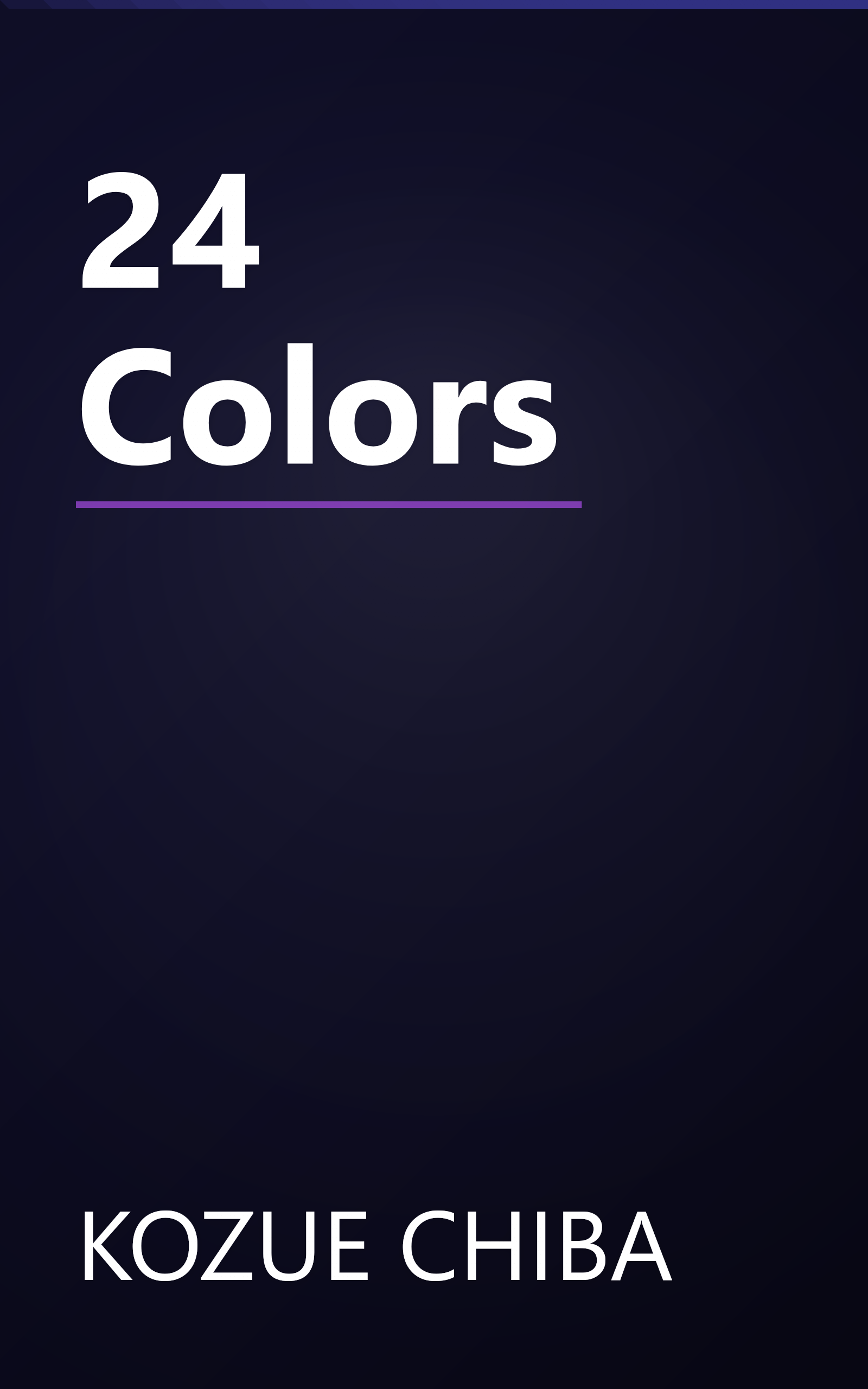 24 Colors book cover