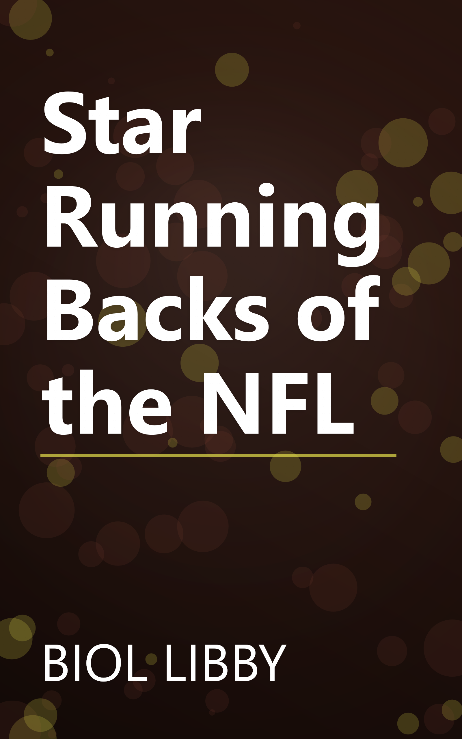 Star Running Backs of the NFL book cover