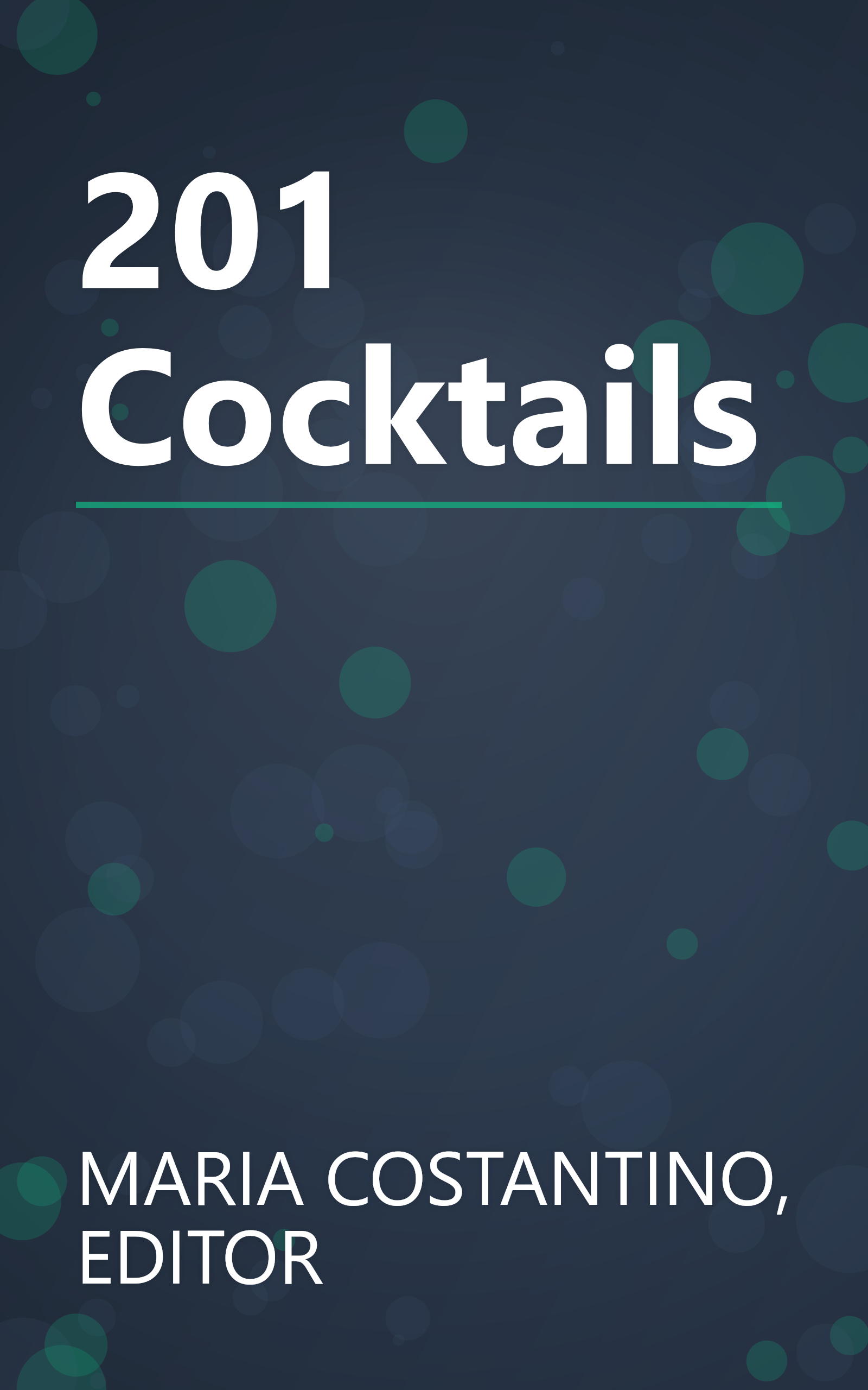 201 Cocktails book cover