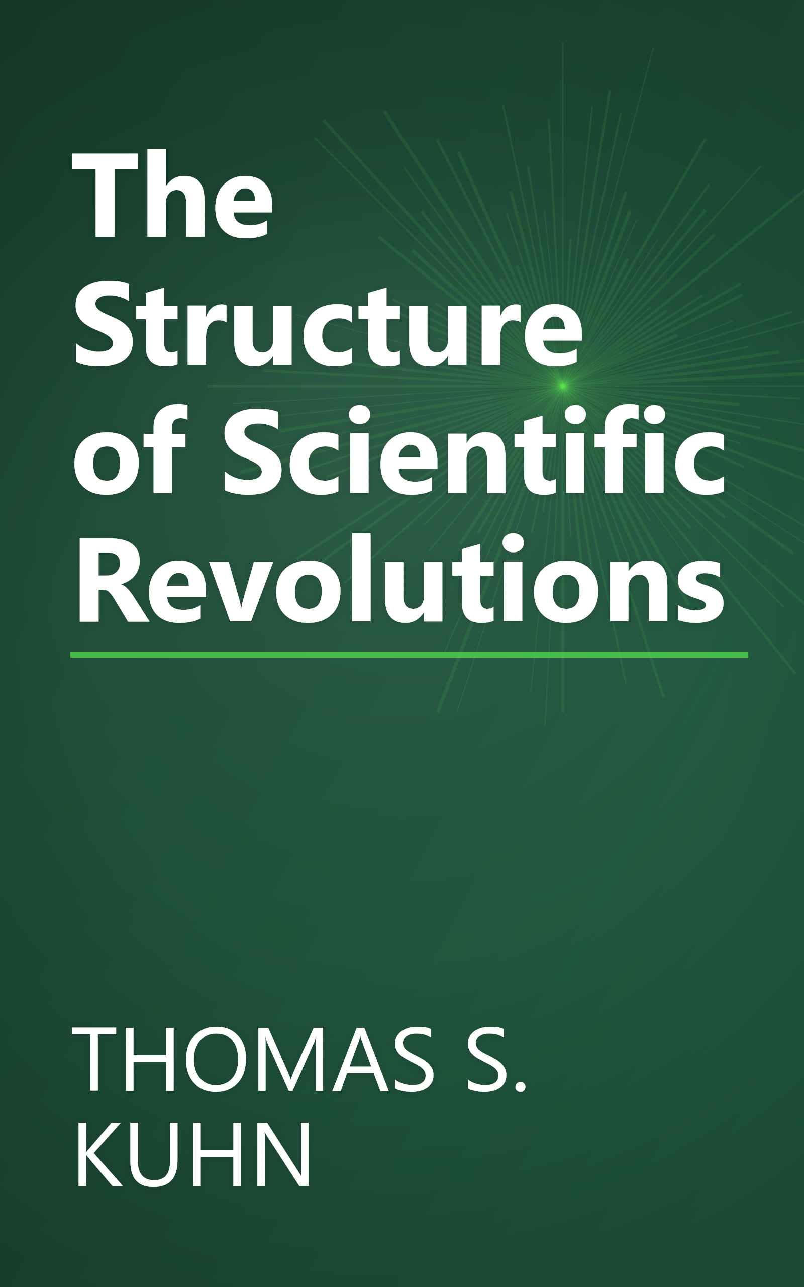 The Structure of Scientific Revolutions book cover