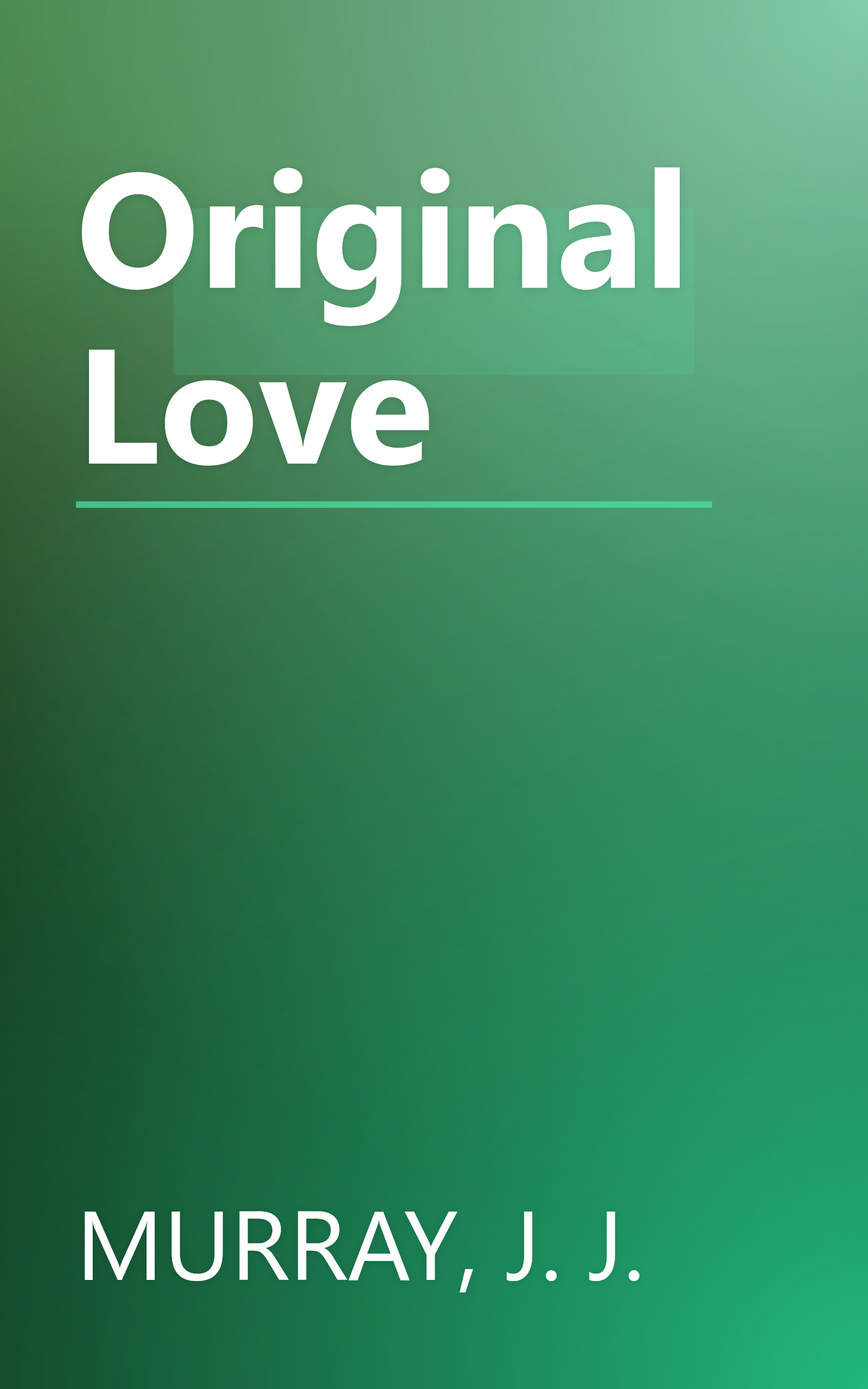 Original Love book cover