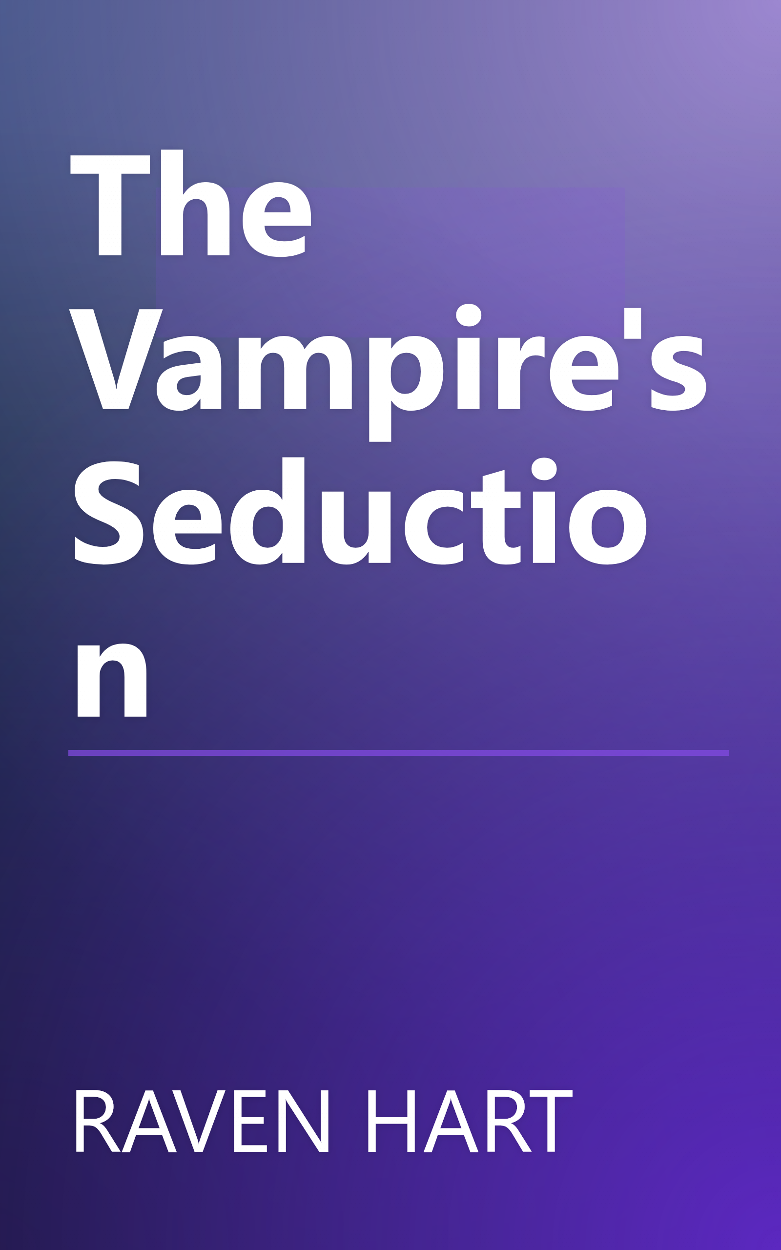 The Vampire's Seduction book cover