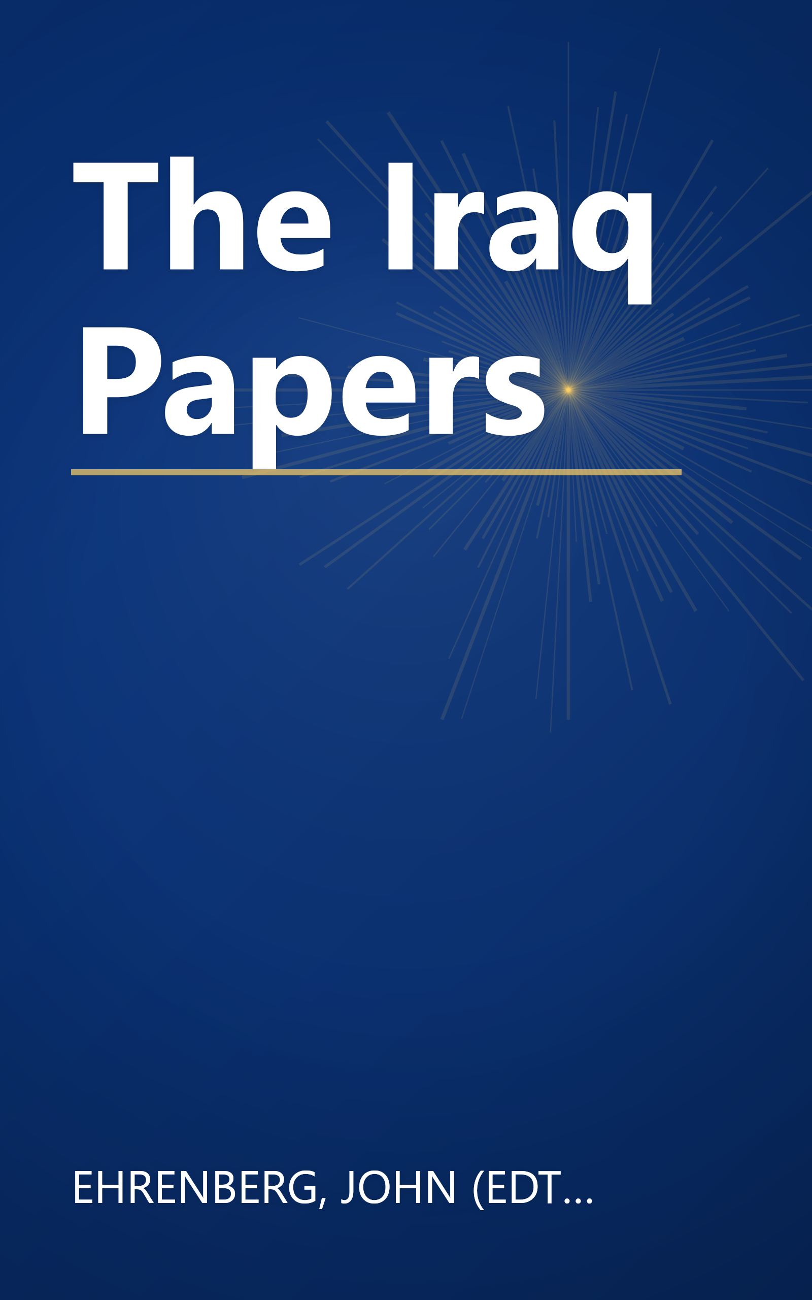 The Iraq Papers book cover