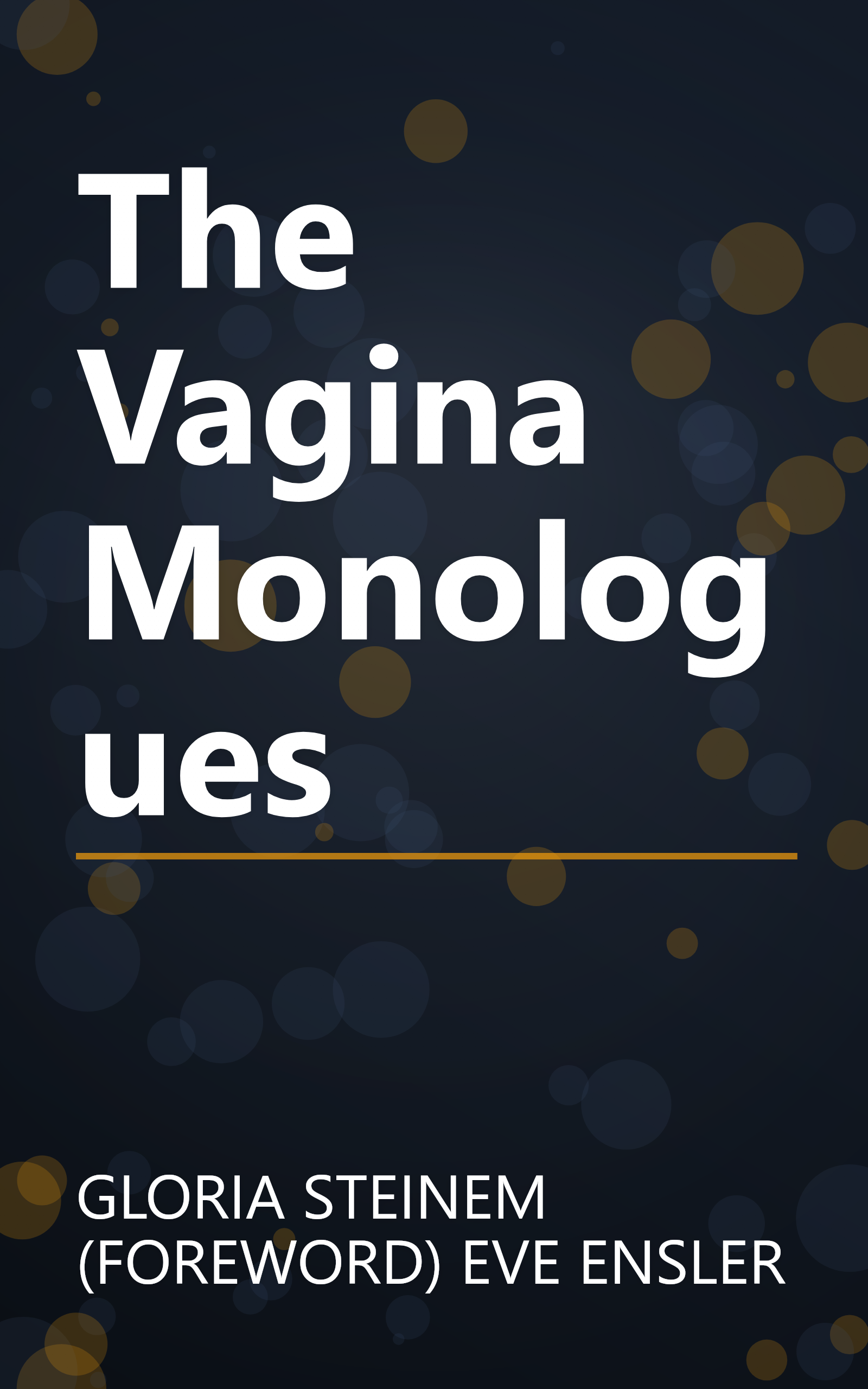 The Vagina Monologues book cover