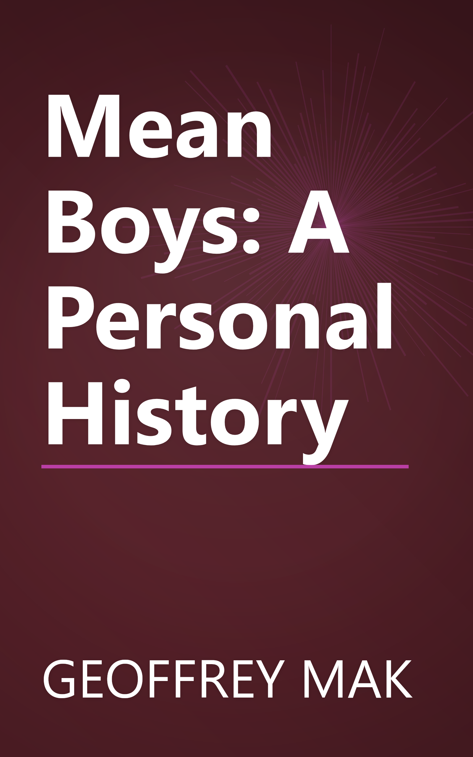 Mean Boys: A Personal History book cover