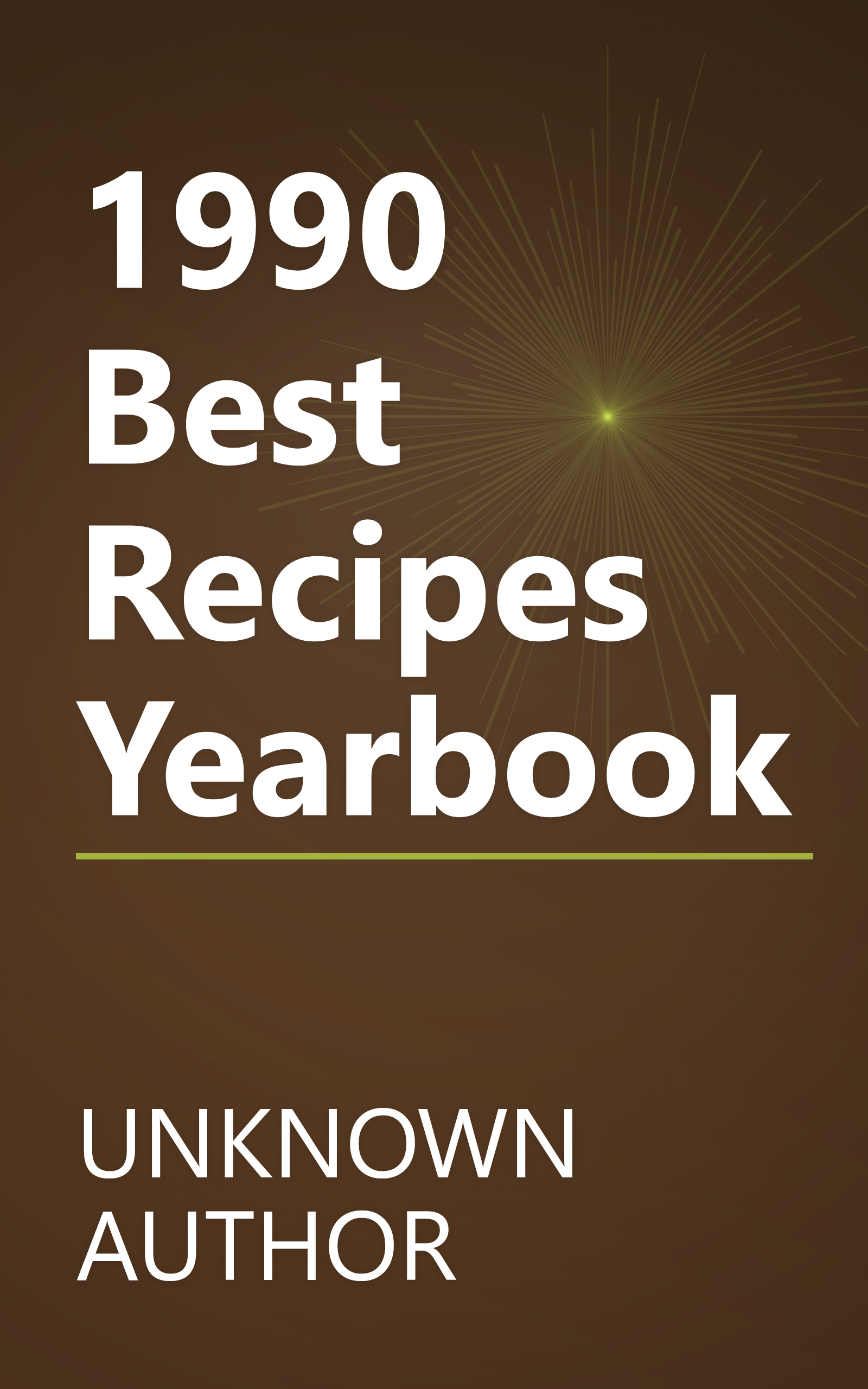 1990 Best Recipes Yearbook book cover