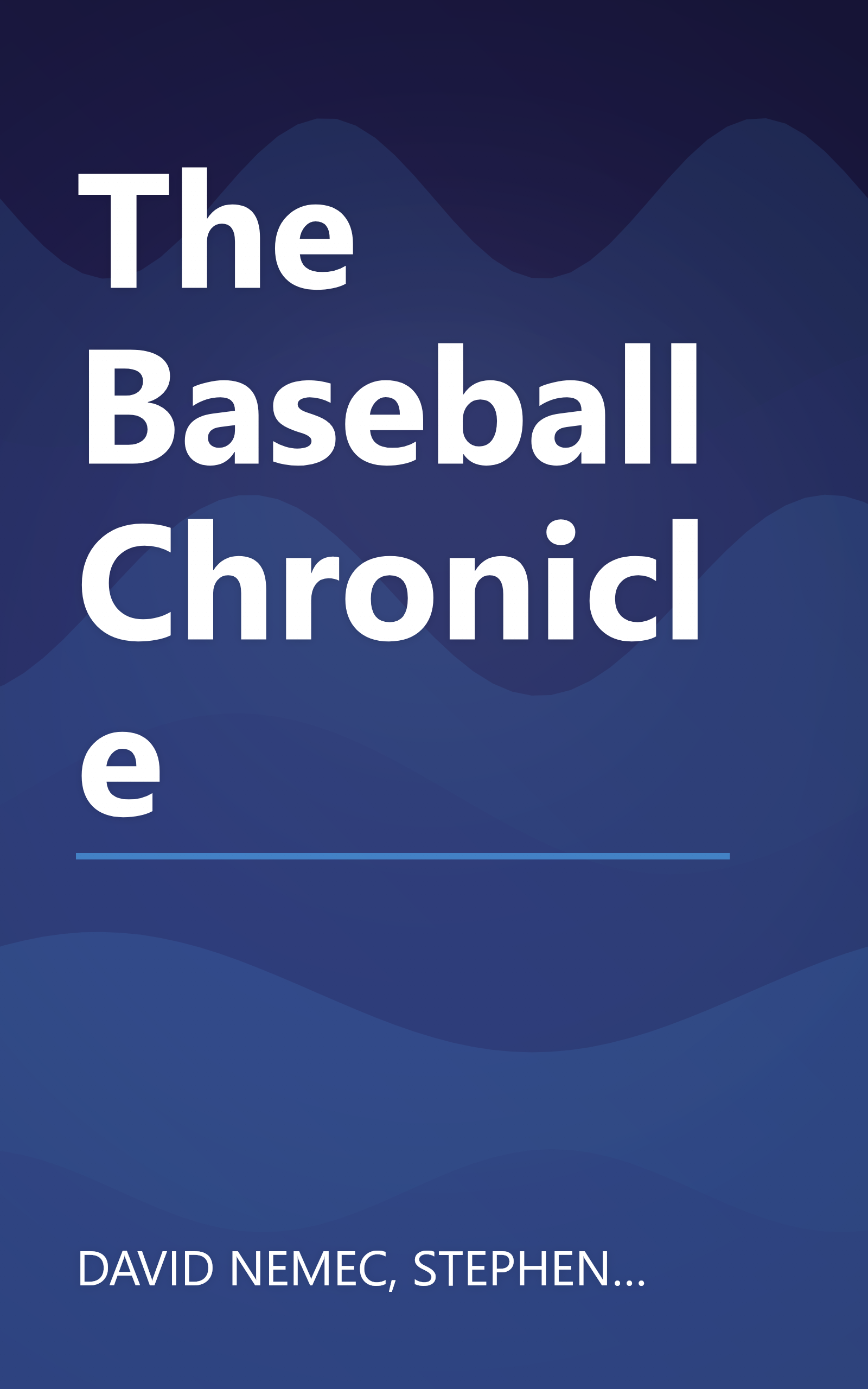 The Baseball Chronicle book cover