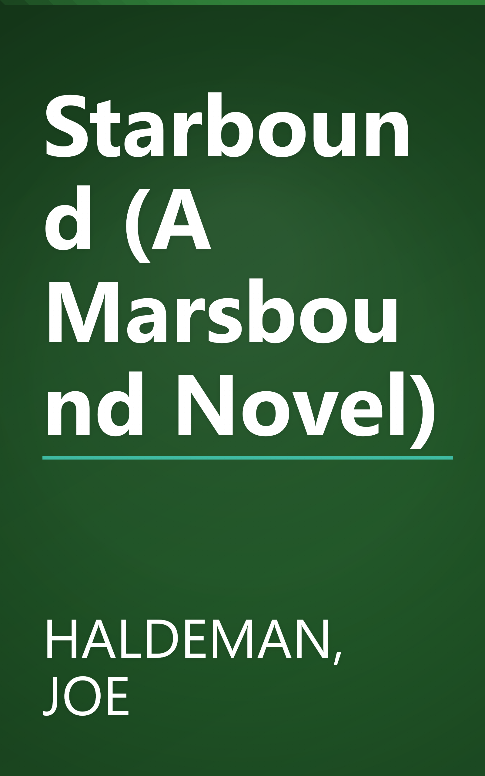 Starbound (A Marsbound Novel) book cover