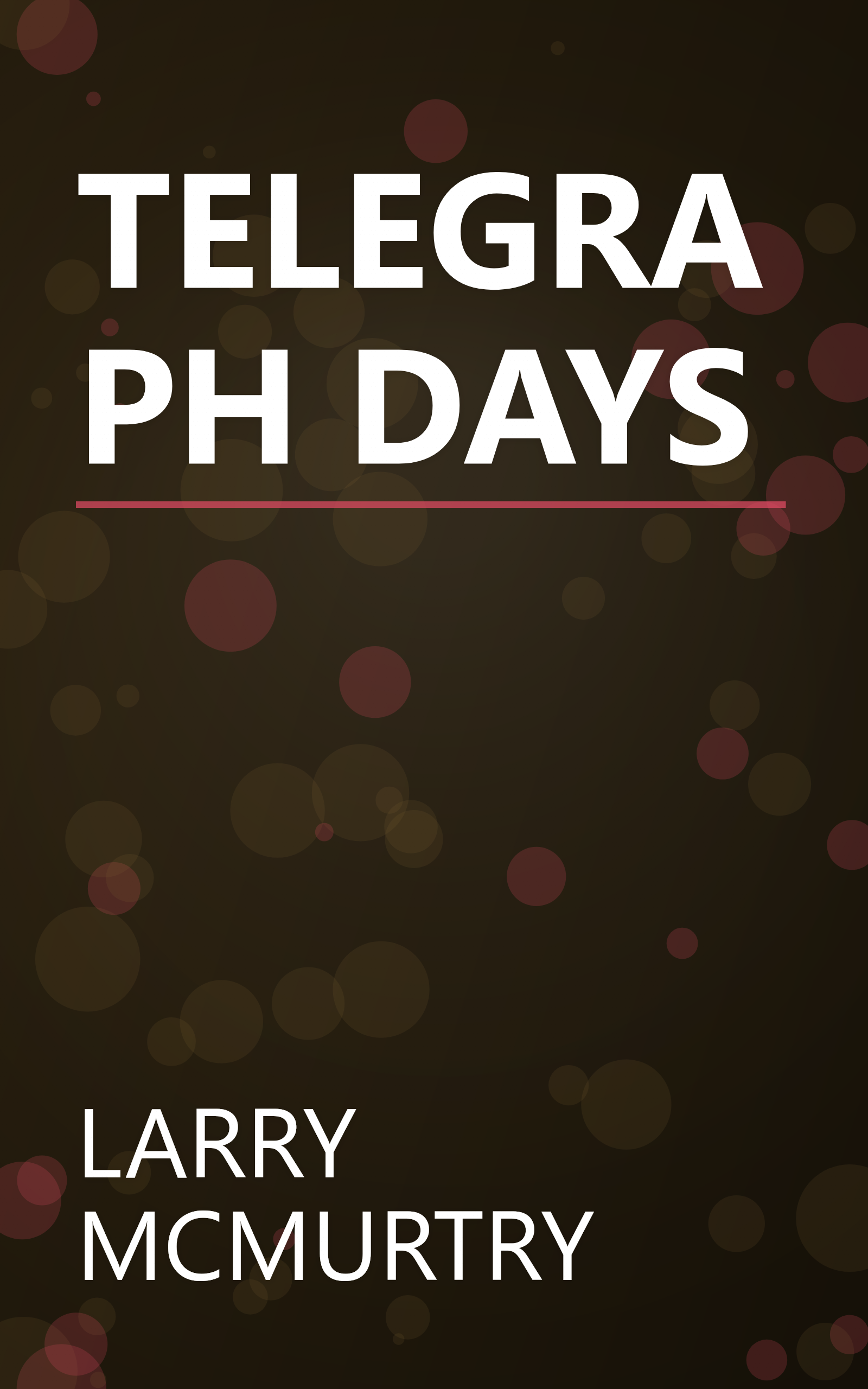 TELEGRAPH DAYS book cover