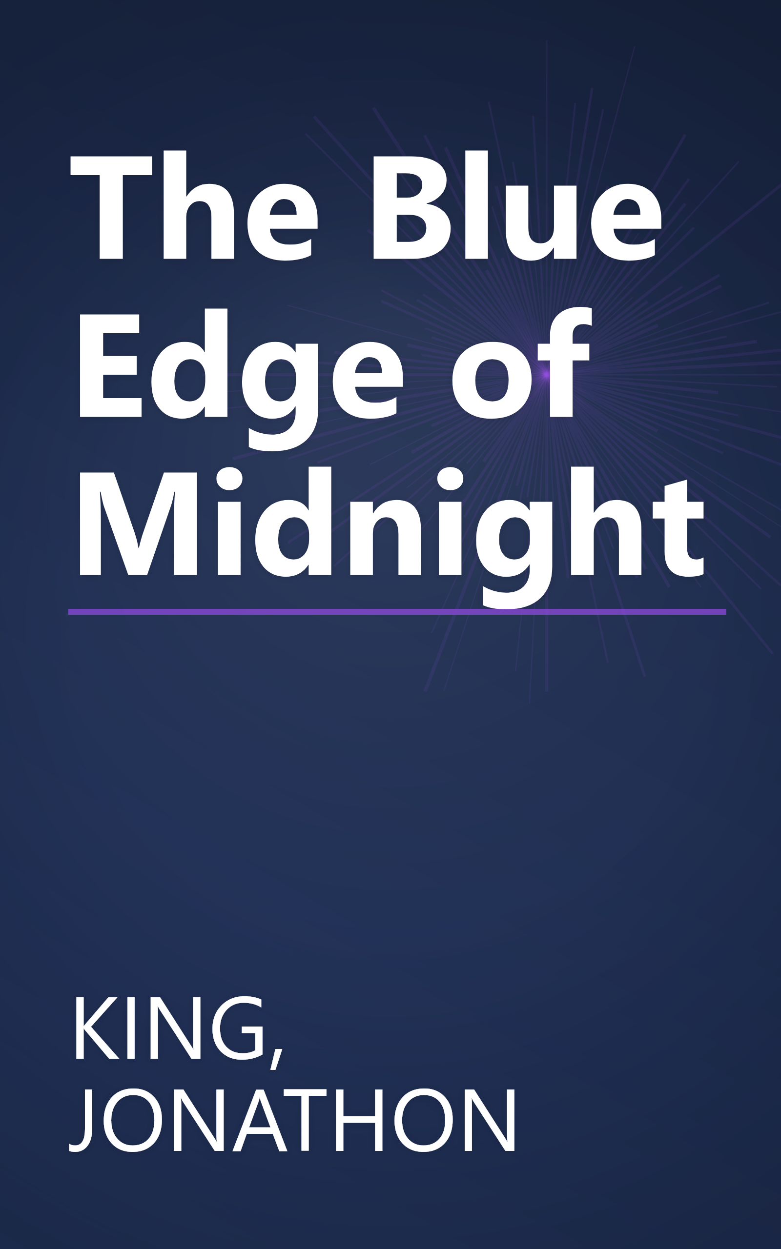 The Blue Edge of Midnight book cover