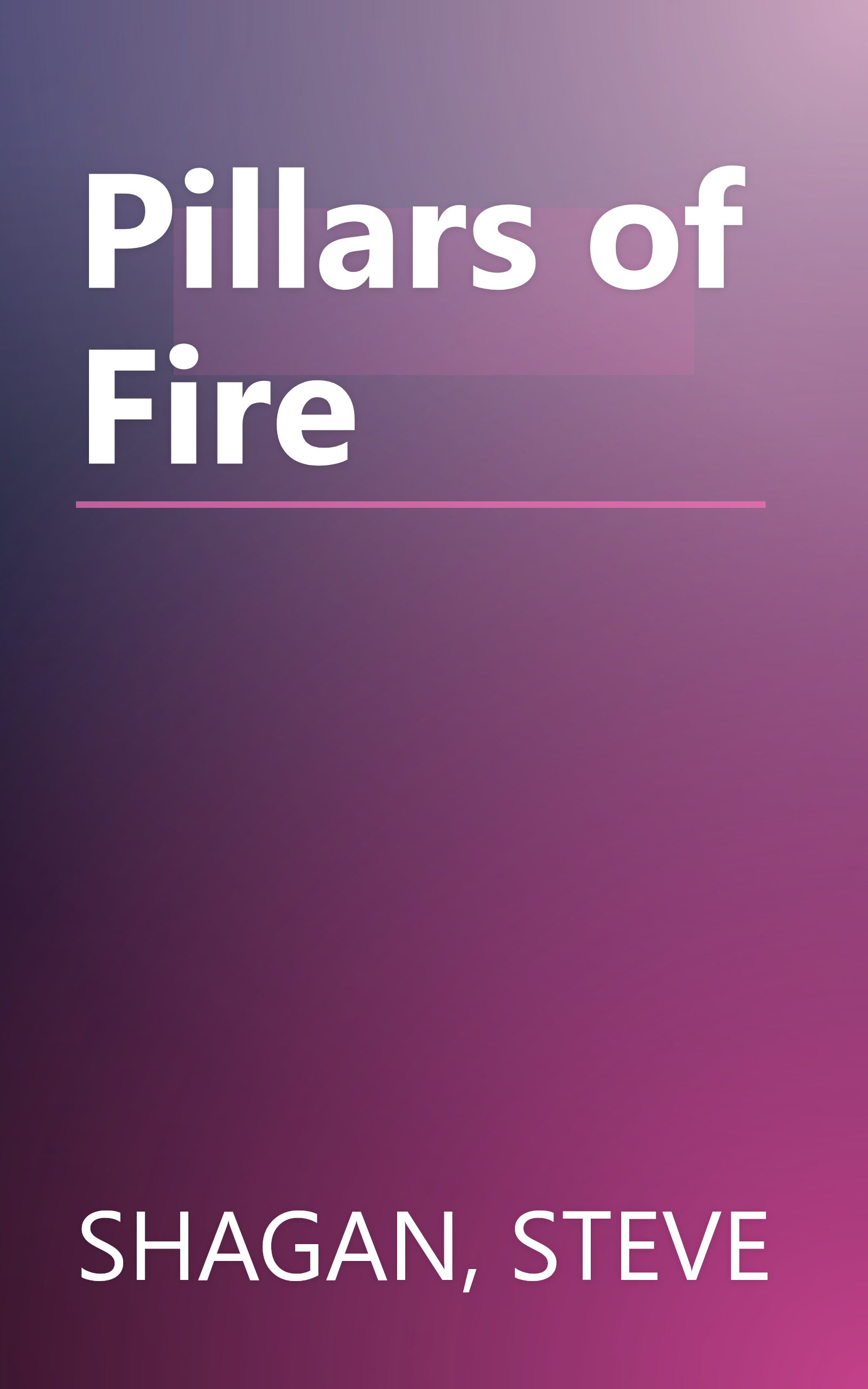 Pillars of Fire book cover