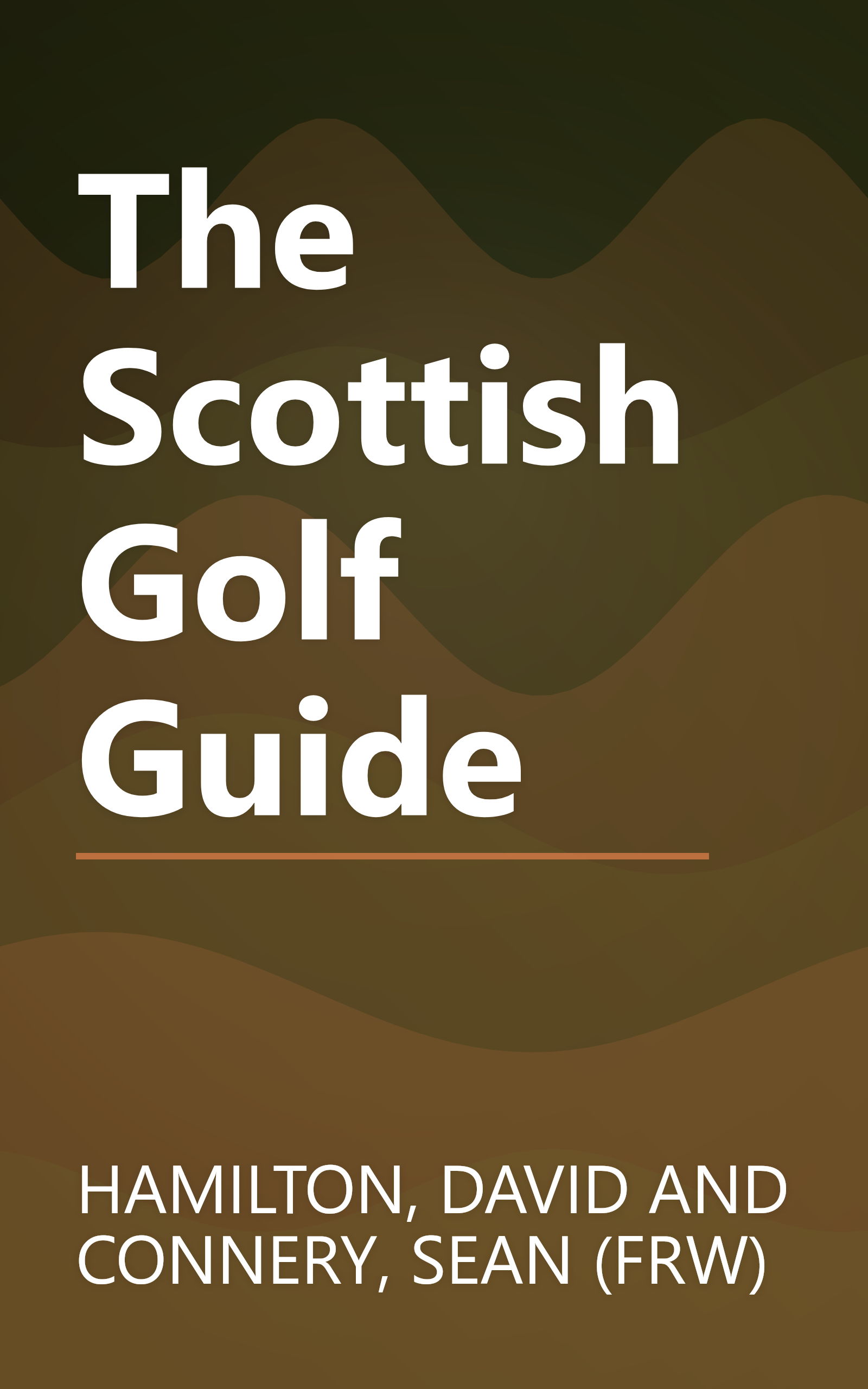 The Scottish Golf Guide book cover