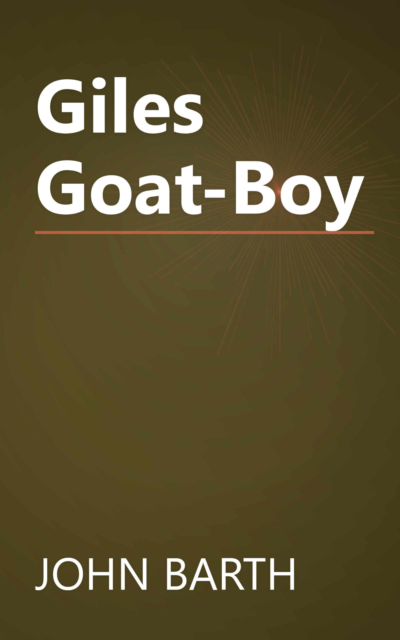 Giles Goat-Boy book cover